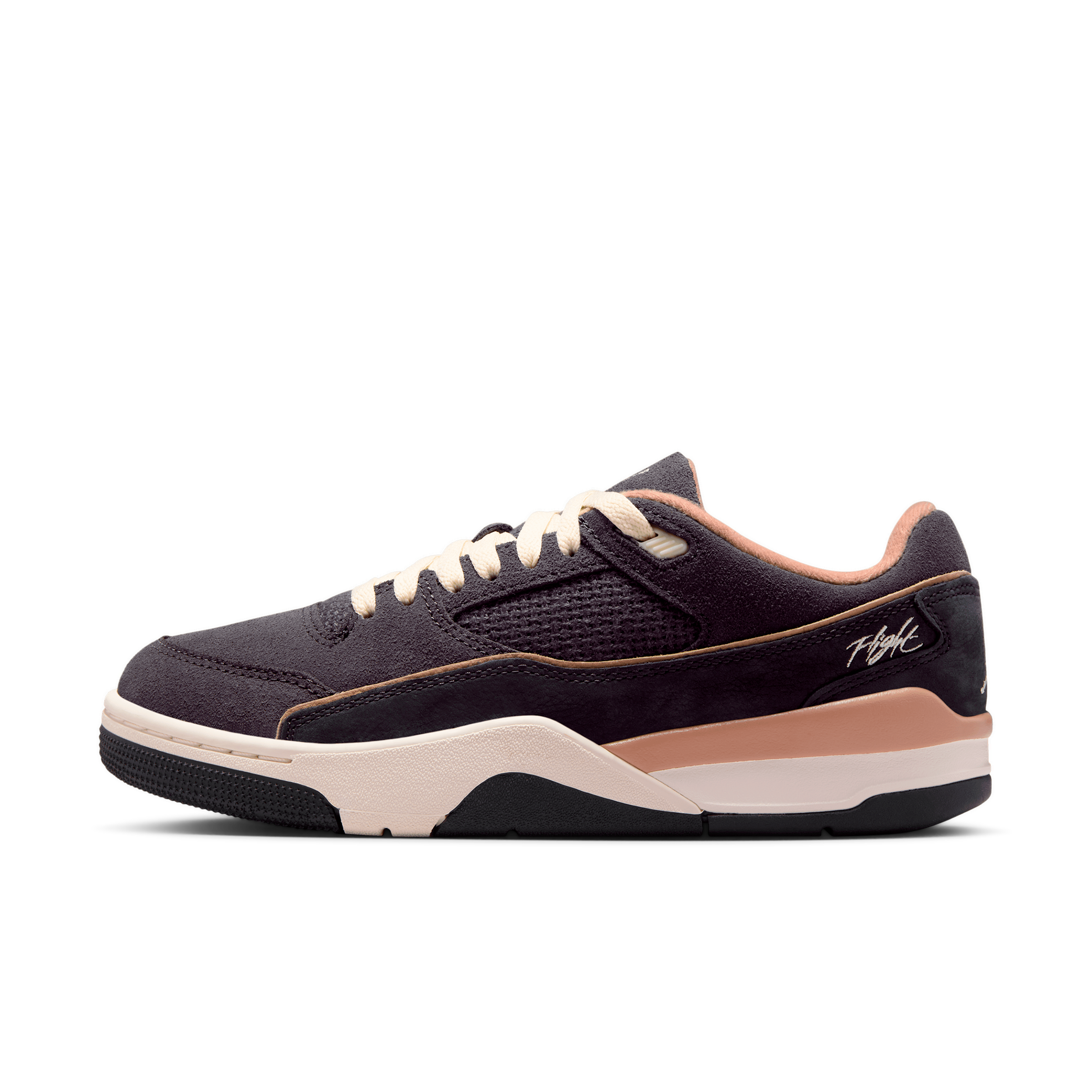 Click here for Jordan Womens Flight Court Casual Shoes in Anthrac... prices