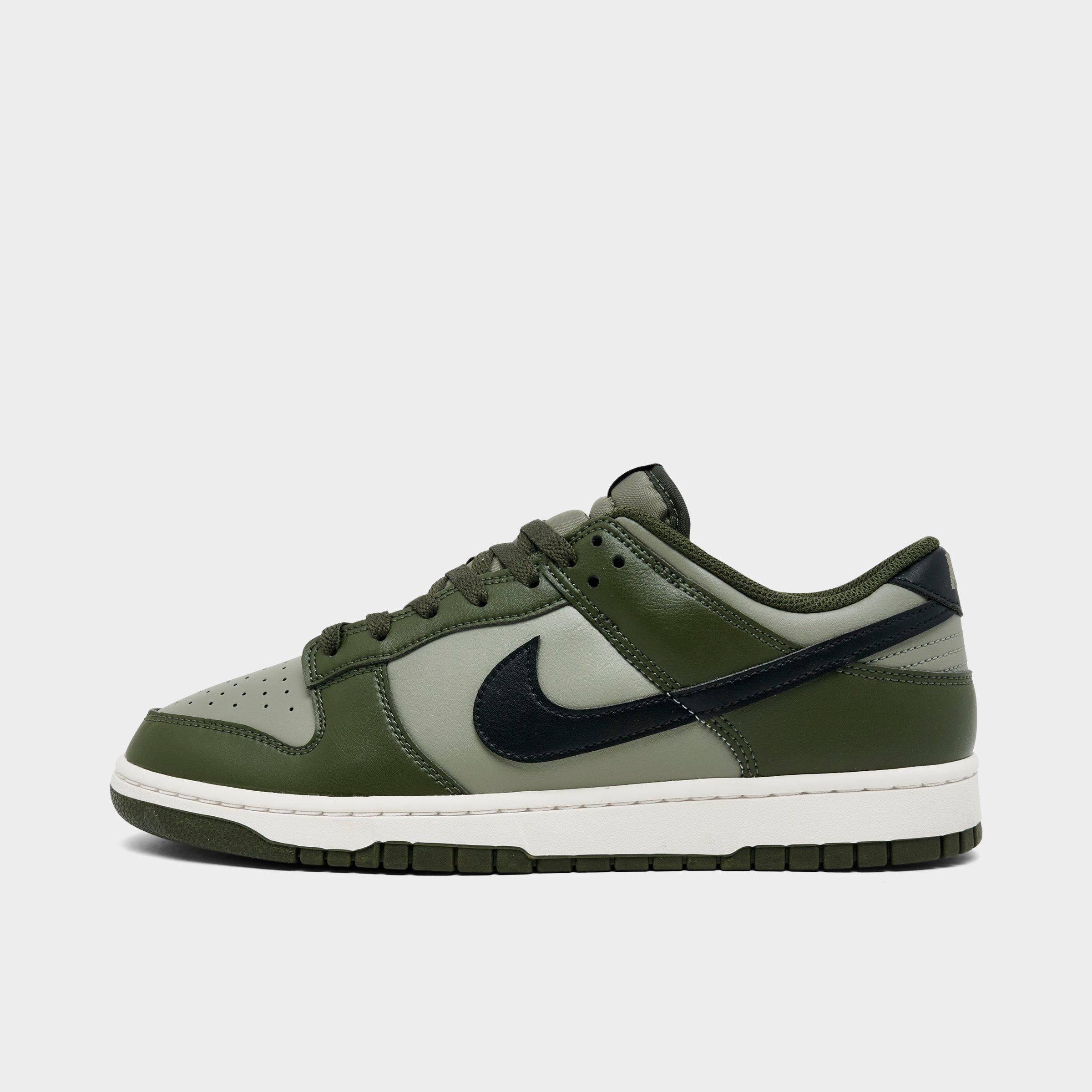 Click here for Nike Mens Dunk Low Retro Casual Shoes in Cargo Kha... prices