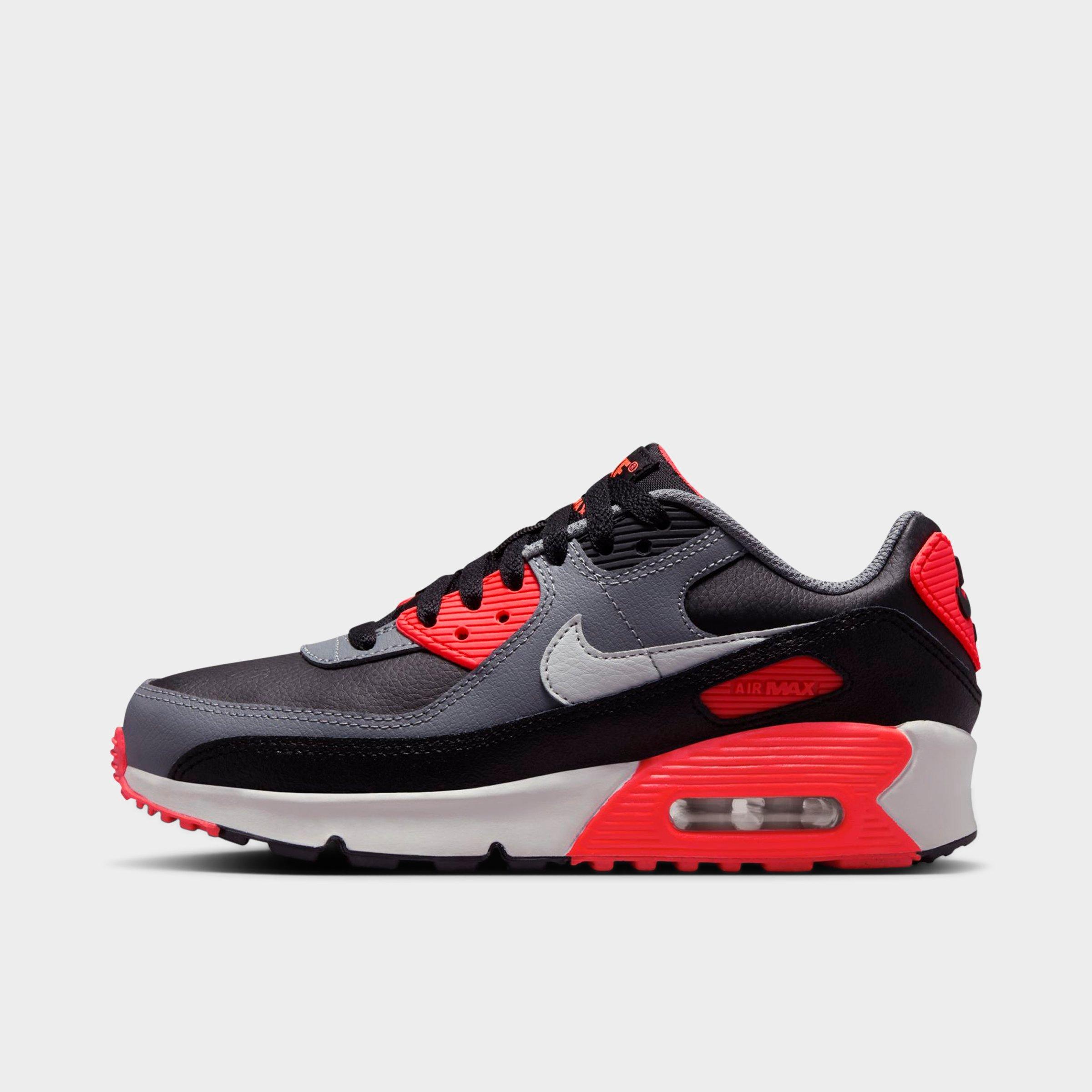 Click here for Nike Big Kids Air Max 90 Casual Shoes in Black/Coo... prices