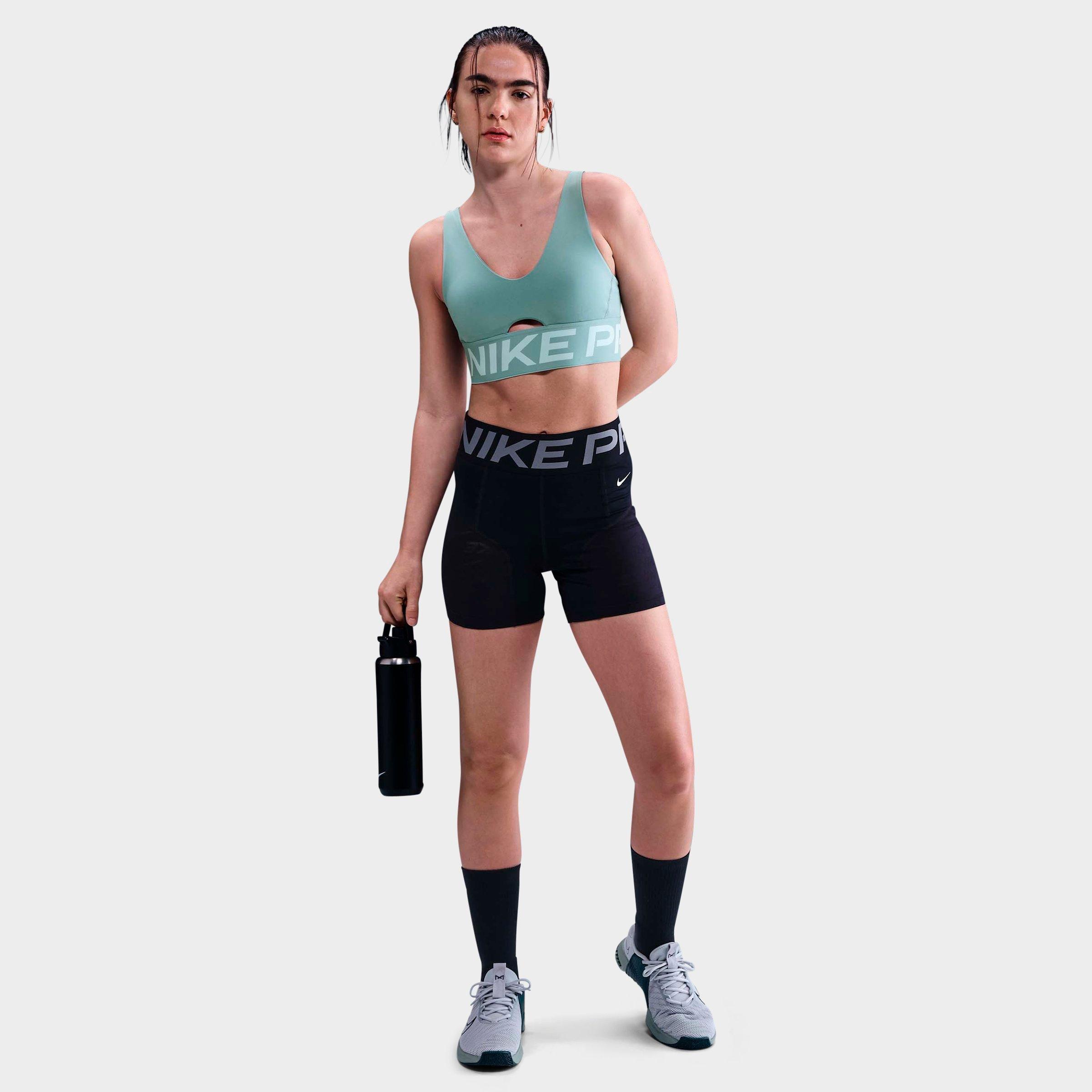 Click here for Nike Womens Pro Indy Plunge Sports Bra in Cannon/J... prices