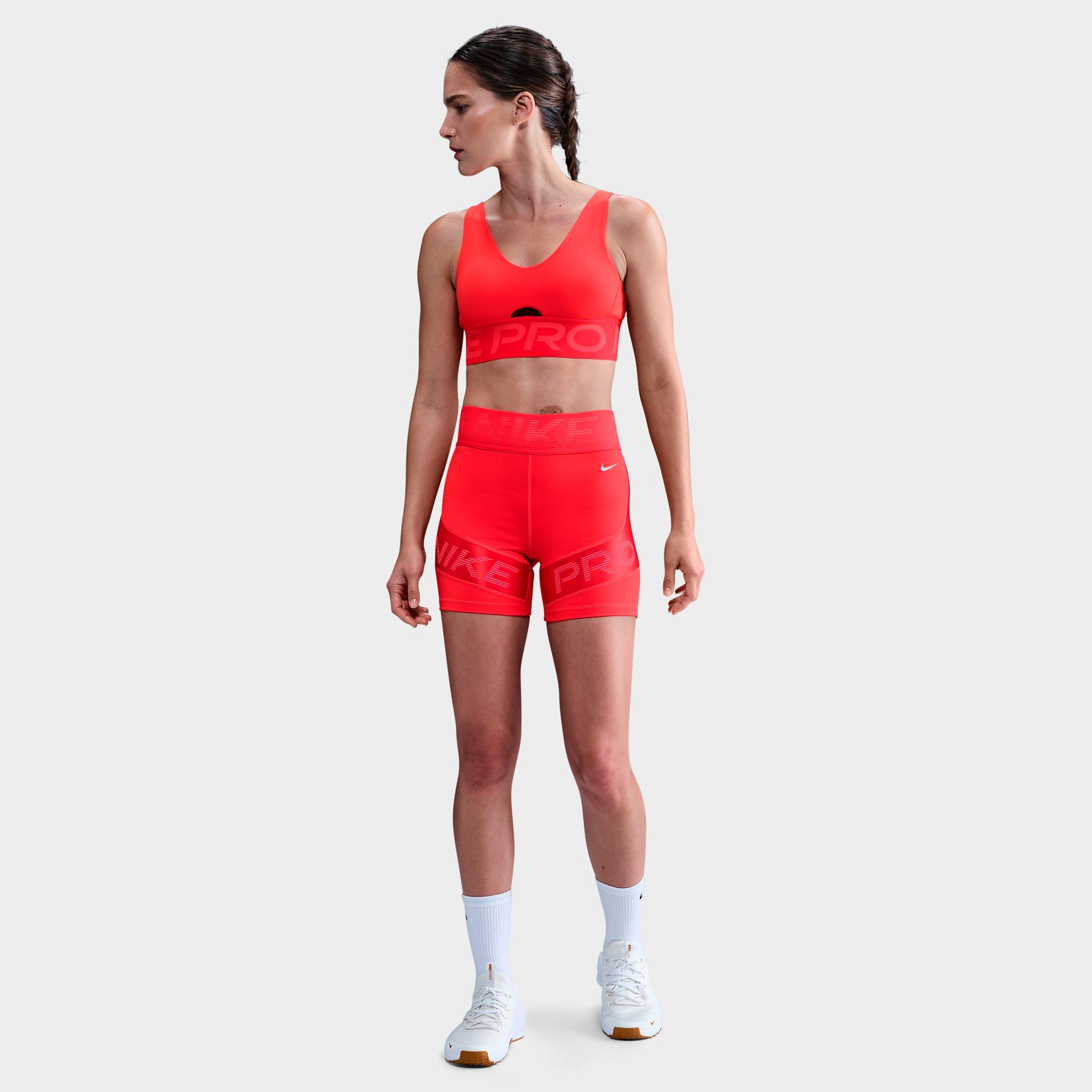 Click here for Nike Womens Pro Indy Plunge Sports Bra in Light Cr... prices