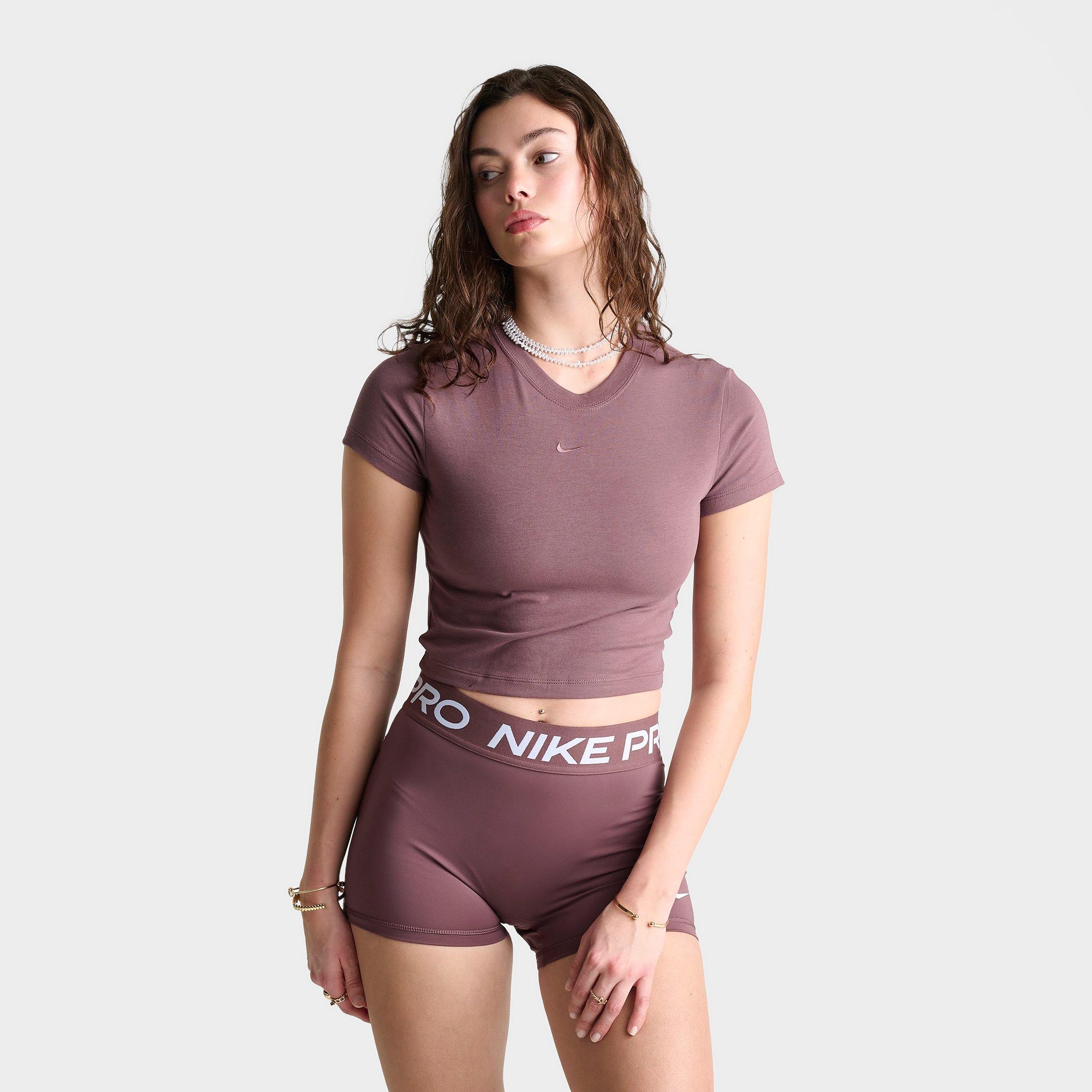 Click here for Nike Womens Sportswear Essential Slim Crop T-Shirt... prices