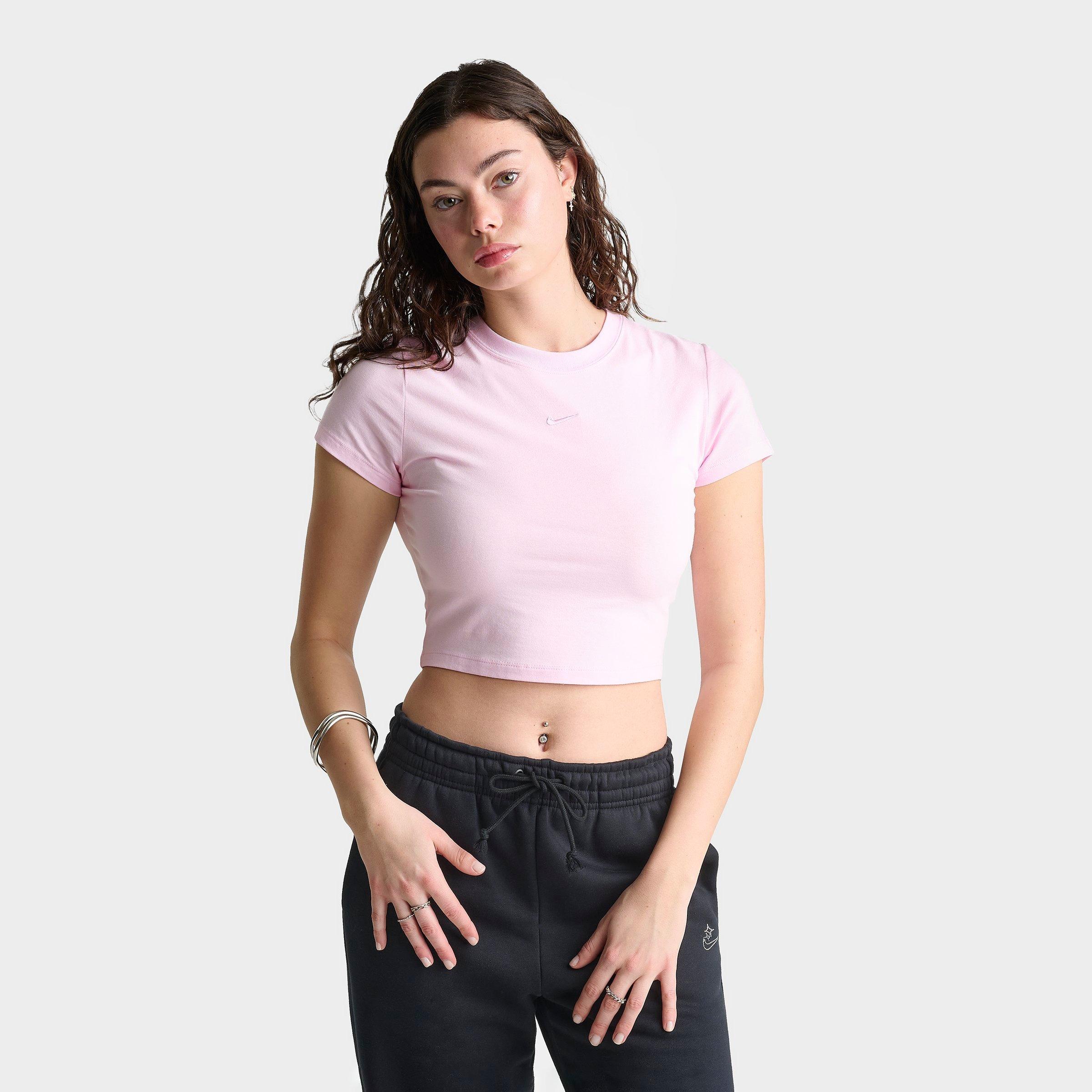 Click here for Nike Womens Sportswear Essential Slim Crop T-Shirt... prices