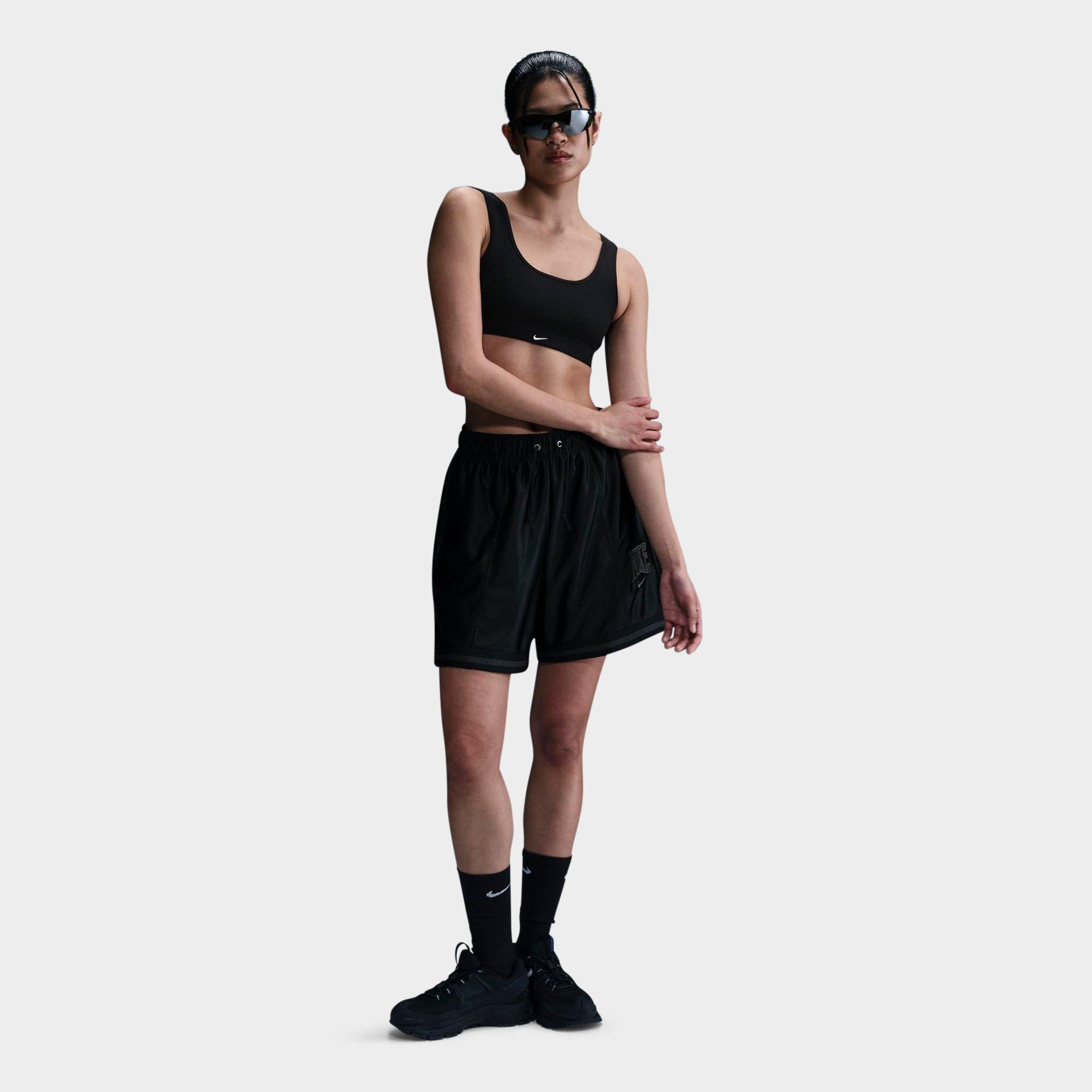 Click here for Nike Womens Sportswear Loose Mid-Rise Satin Shorts... prices