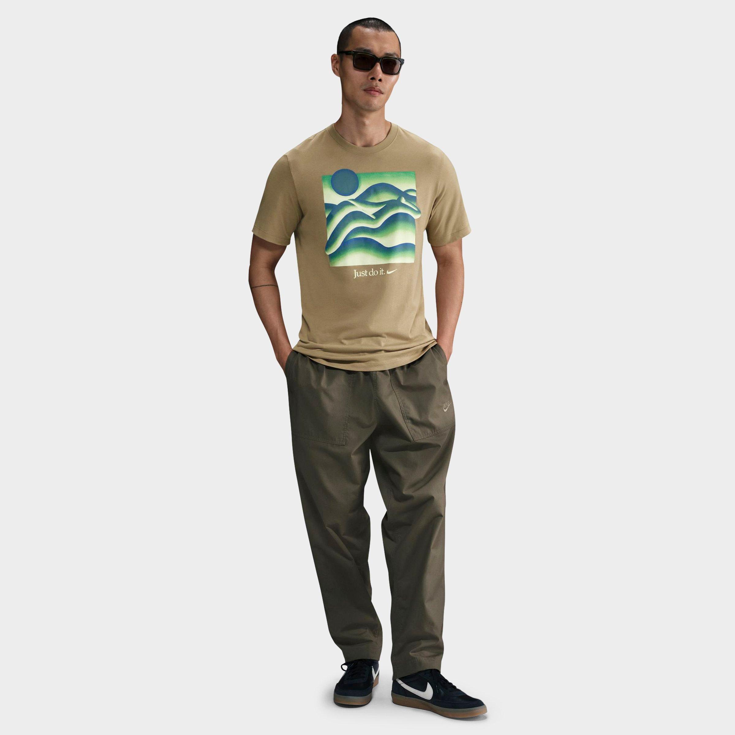 Click here for Nike Mens Sportswear Artistic Waves Graphic T-Shir... prices
