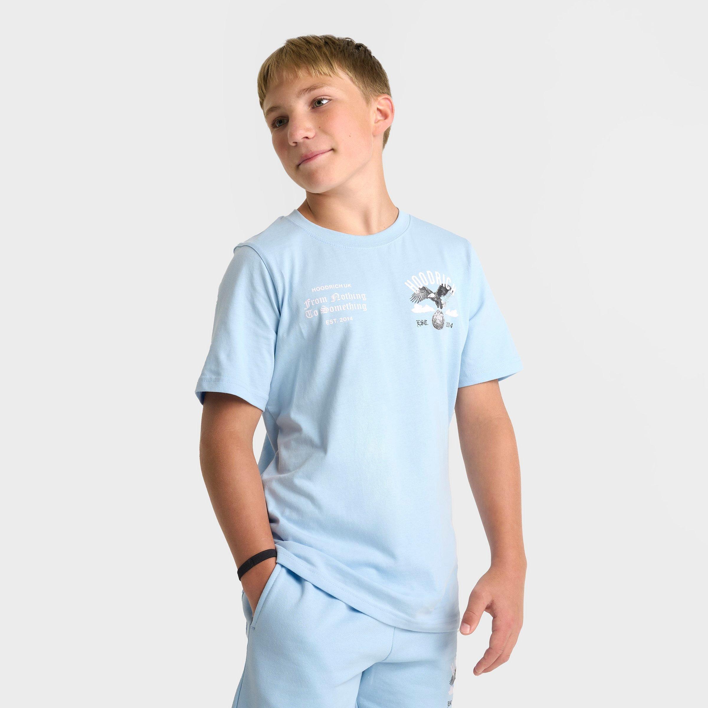 Click here for Hoodrich Big Kids World Eagle T-Shirt in Clear Sky... prices