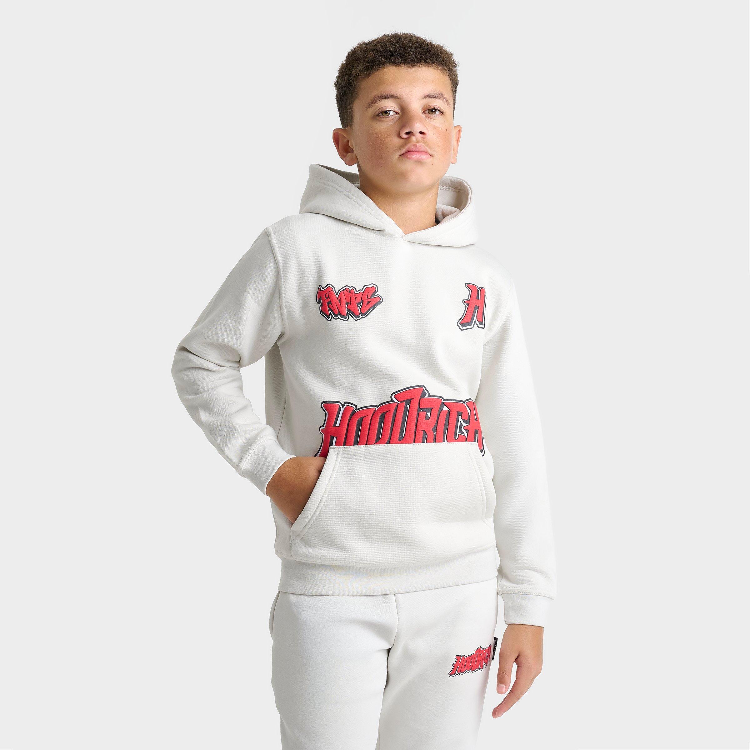 Click here for Hoodrich Big Kids Blast Pullover Hoodie in Dawn Bl... prices