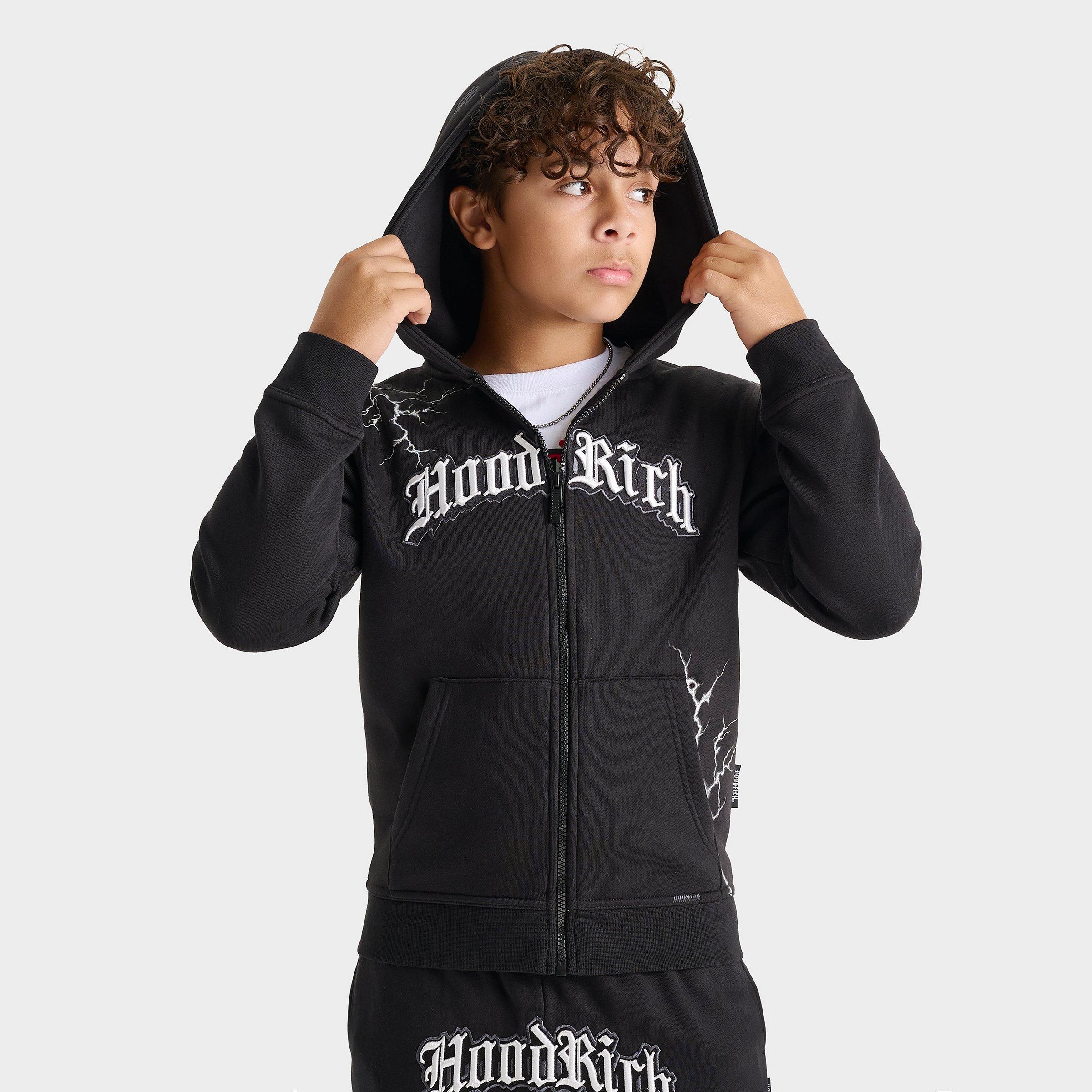 Click here for Hoodrich Big Kids Gothic Lightning Full-Zip Hoodie... prices