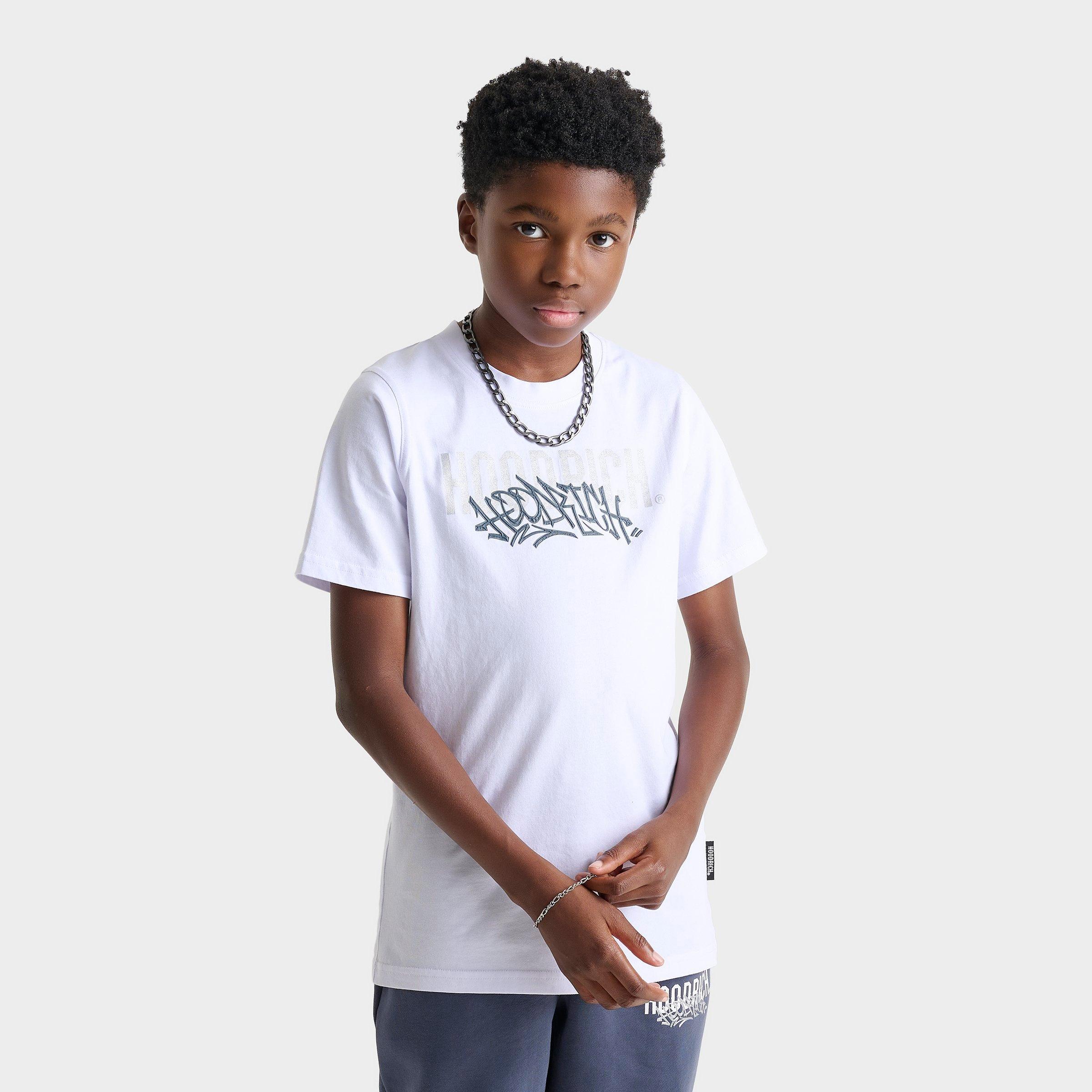 Click here for Hoodrich Big Kids Intent T-Shirt in White Size: Me... prices