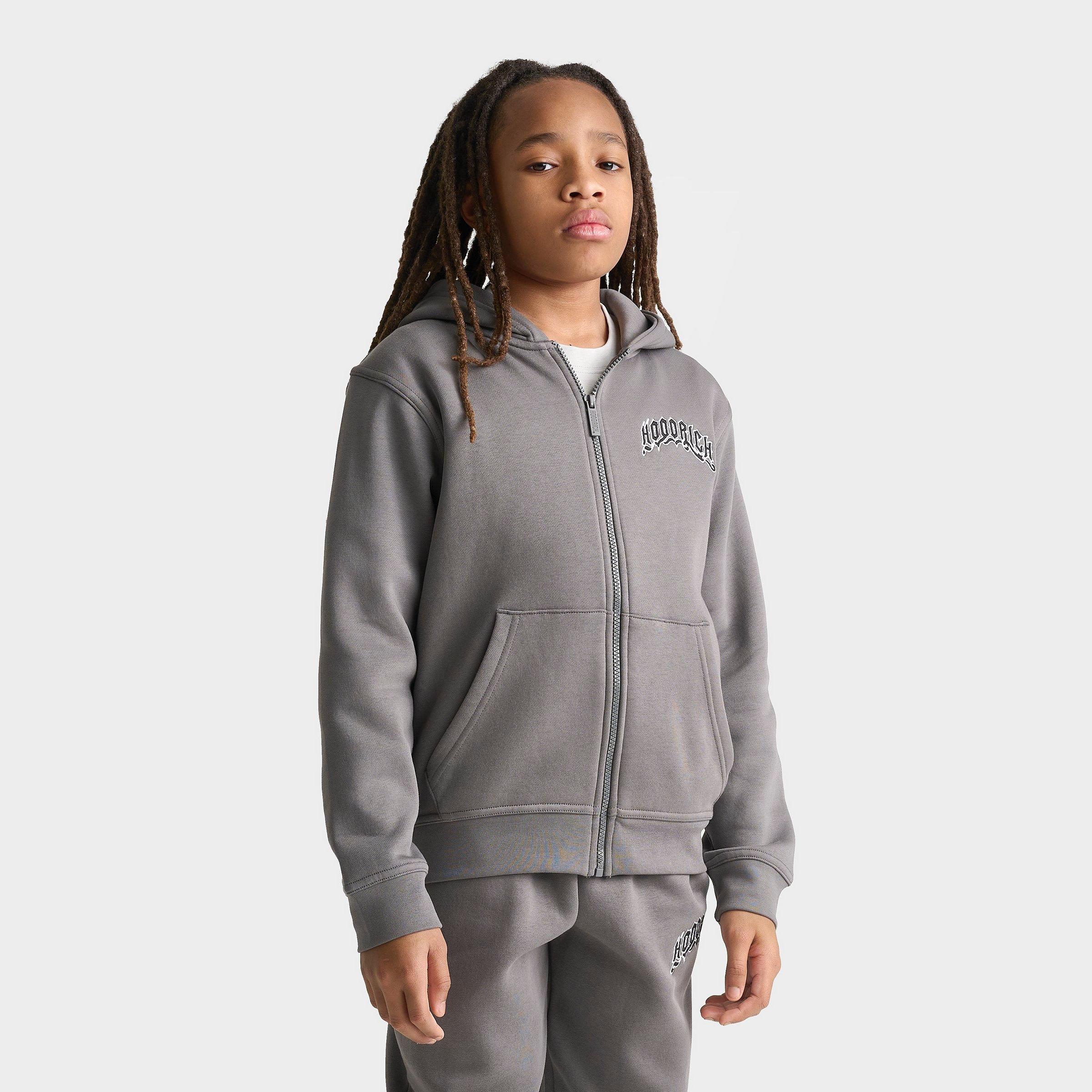 Click here for Hoodrich Big Kids Gothic Back Hit Multi Logo Full-... prices