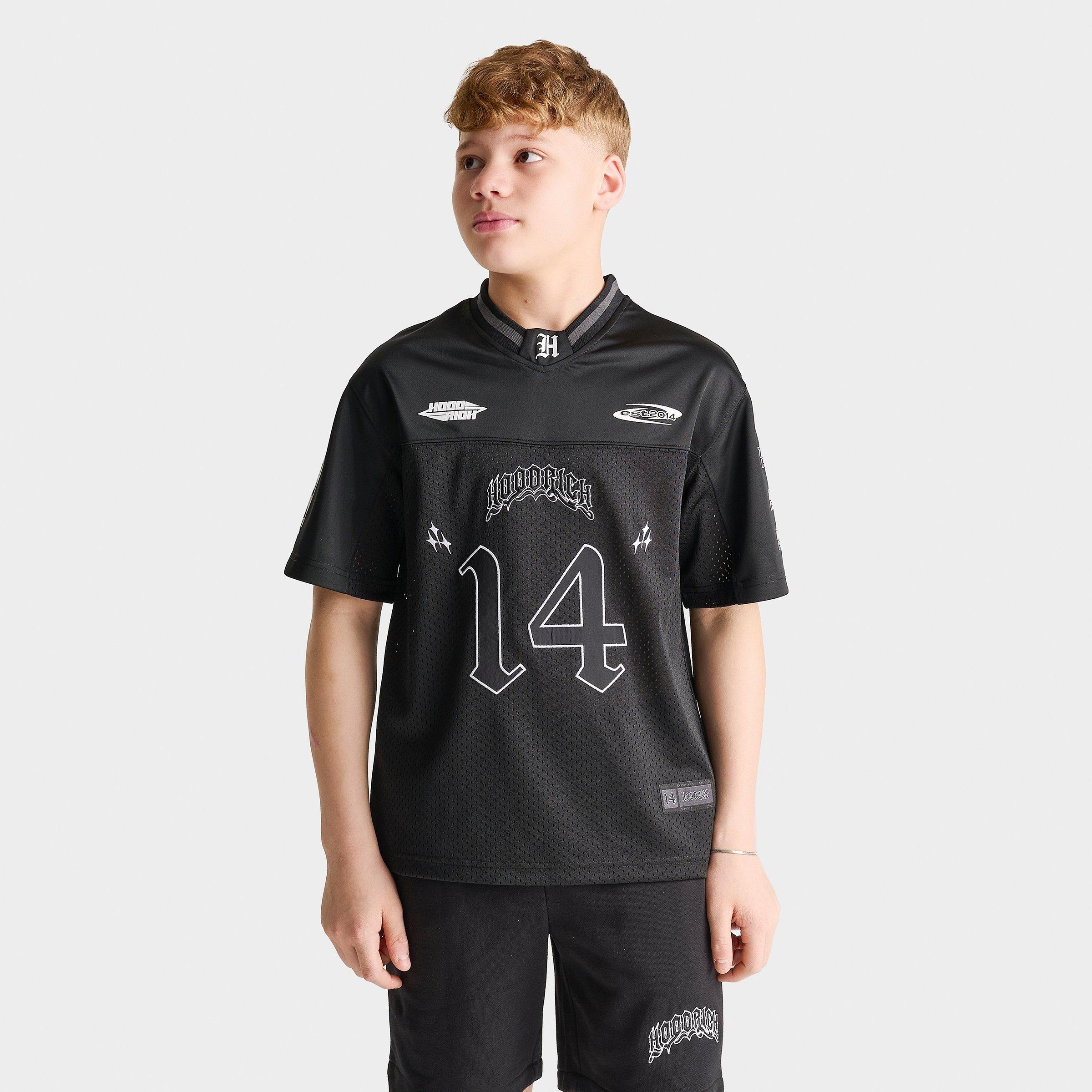 Click here for Hoodrich Big Kids Ritual Mesh Jersey in Black Size... prices