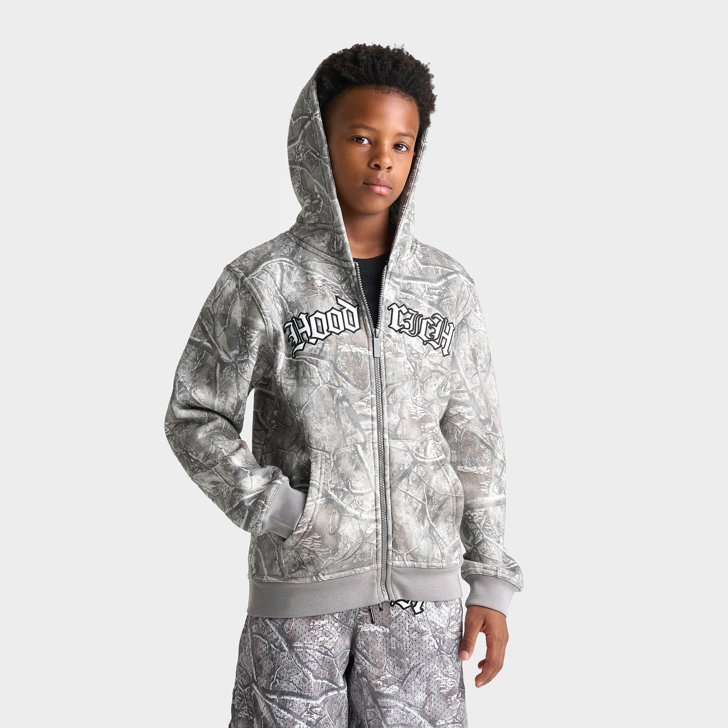 Click here for Hoodrich Big Kids Hunting Camo Full-Zip Hoodie in... prices
