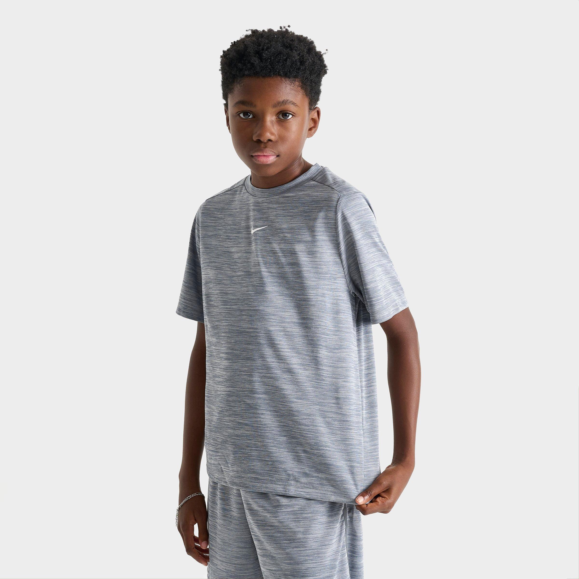 Click here for Nike Big Kids Multi Dri-FIT T-Shirt in Smoke Grey/... prices