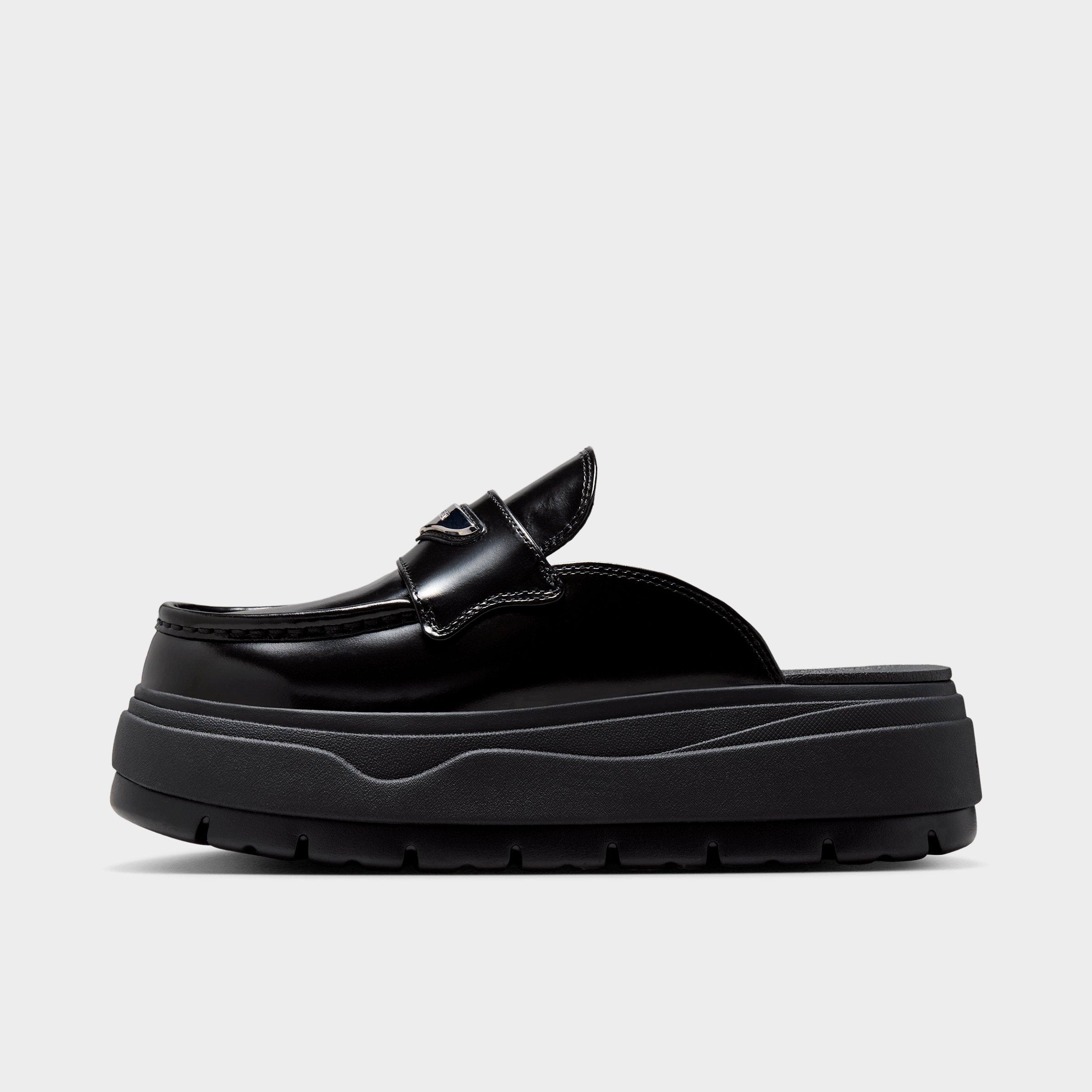 Click here for Jordan Womens Air Mule Casual Shoes in Black/Metal... prices