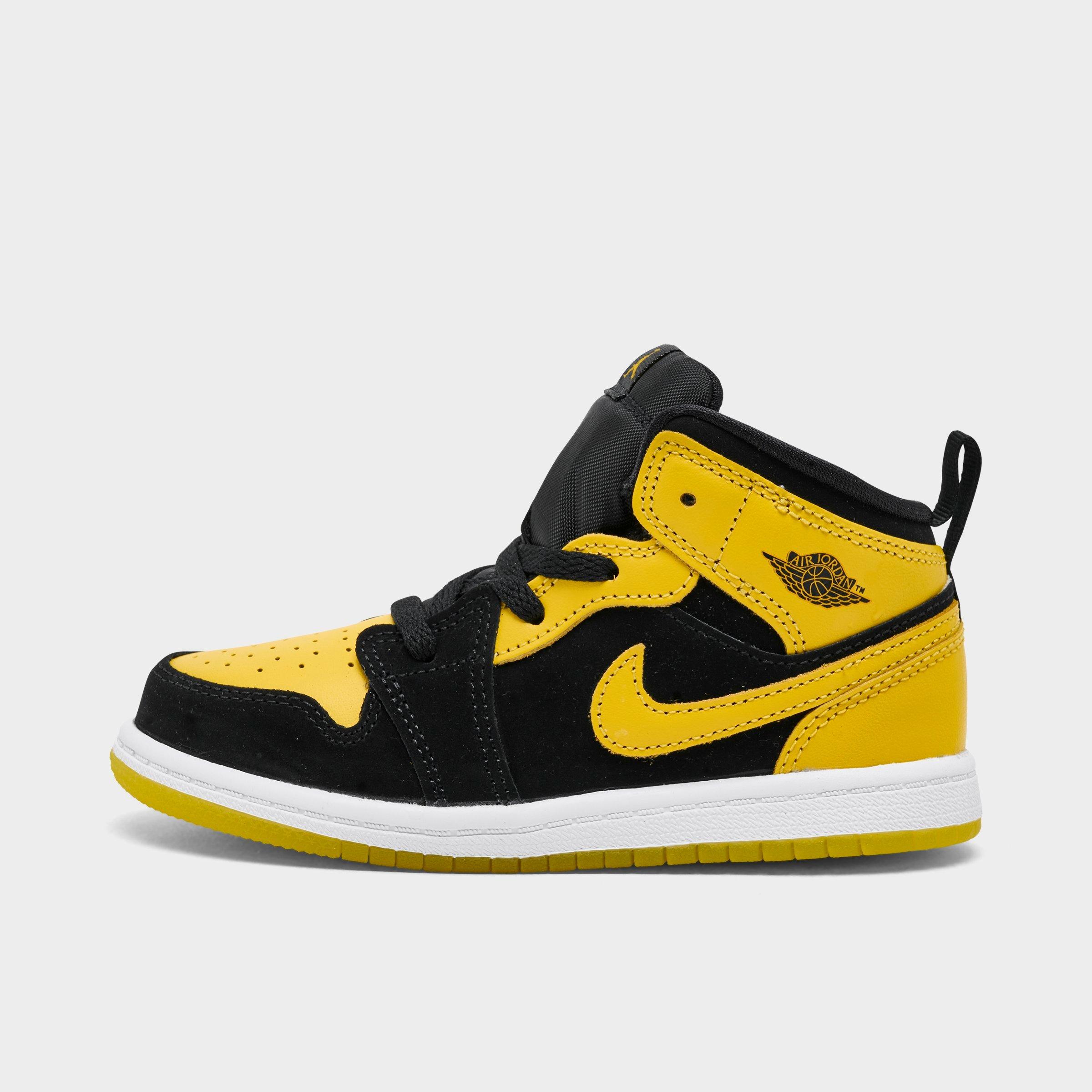 Click here for Jordan Kids Toddler Air Retro 1 Mid SE Casual Shoe... prices