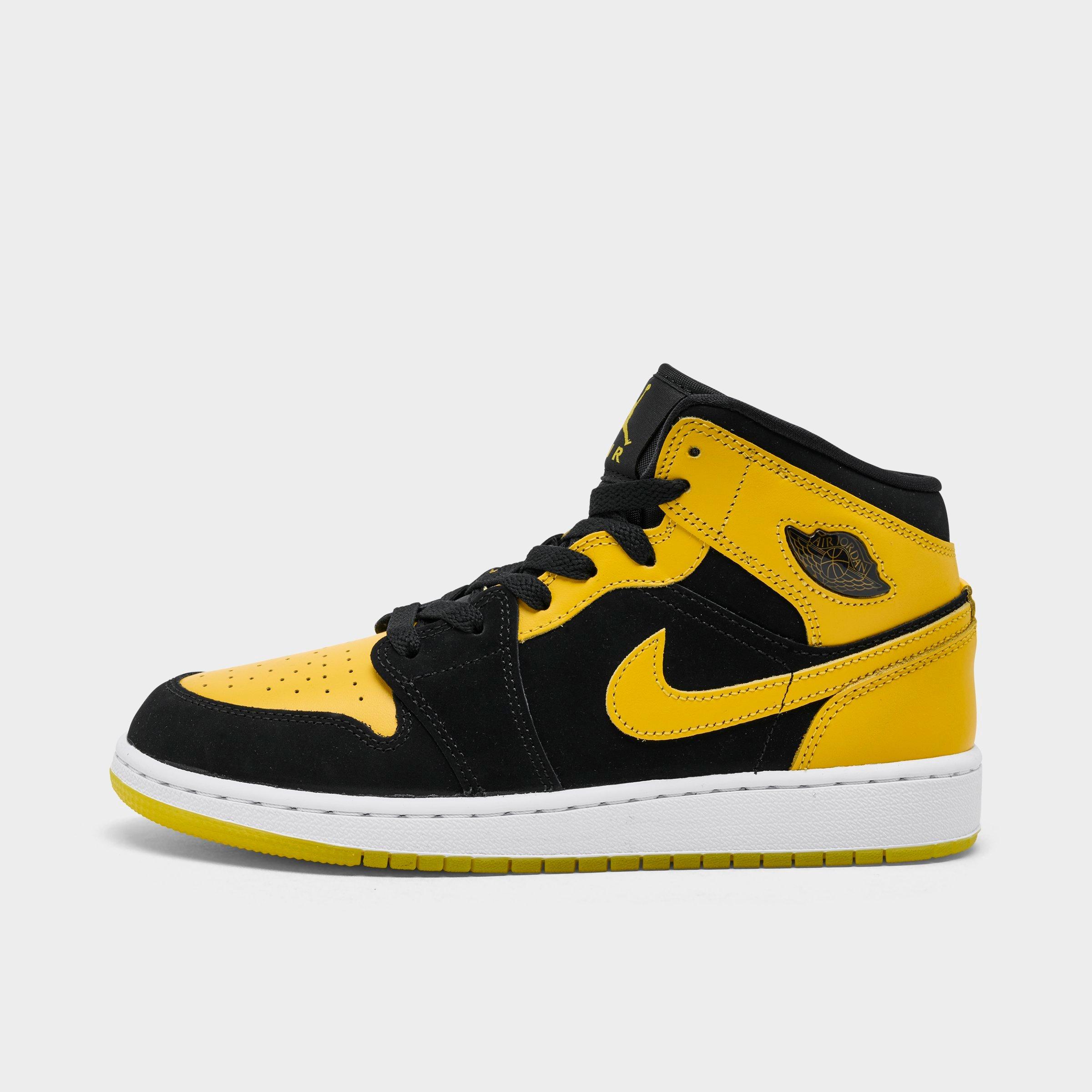 Click here for Jordan Big Kids Air Retro 1 Mid SE Casual Shoes in... prices
