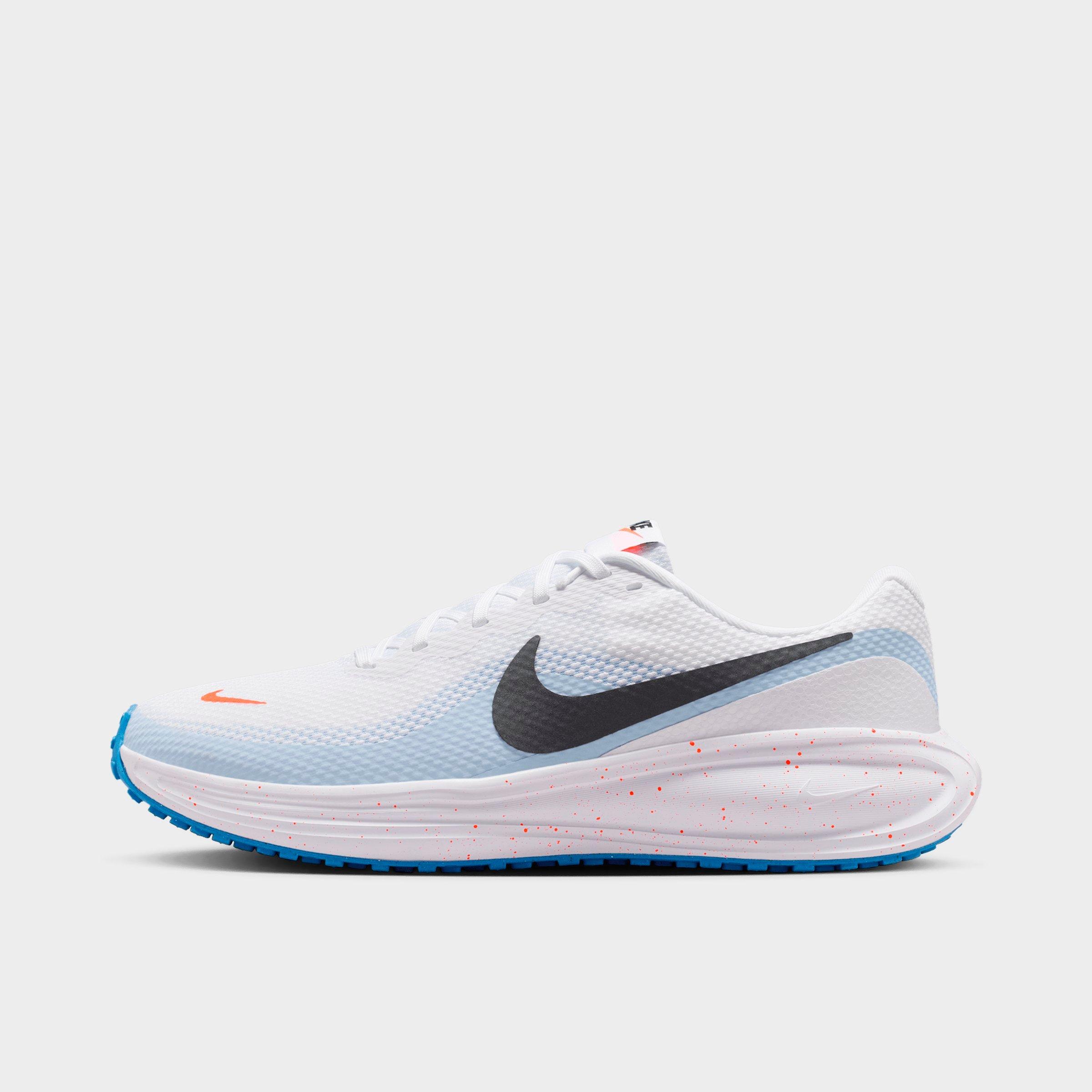 Click here for Nike Mens Revolution 8 Running Shoes in White/Hydr... prices
