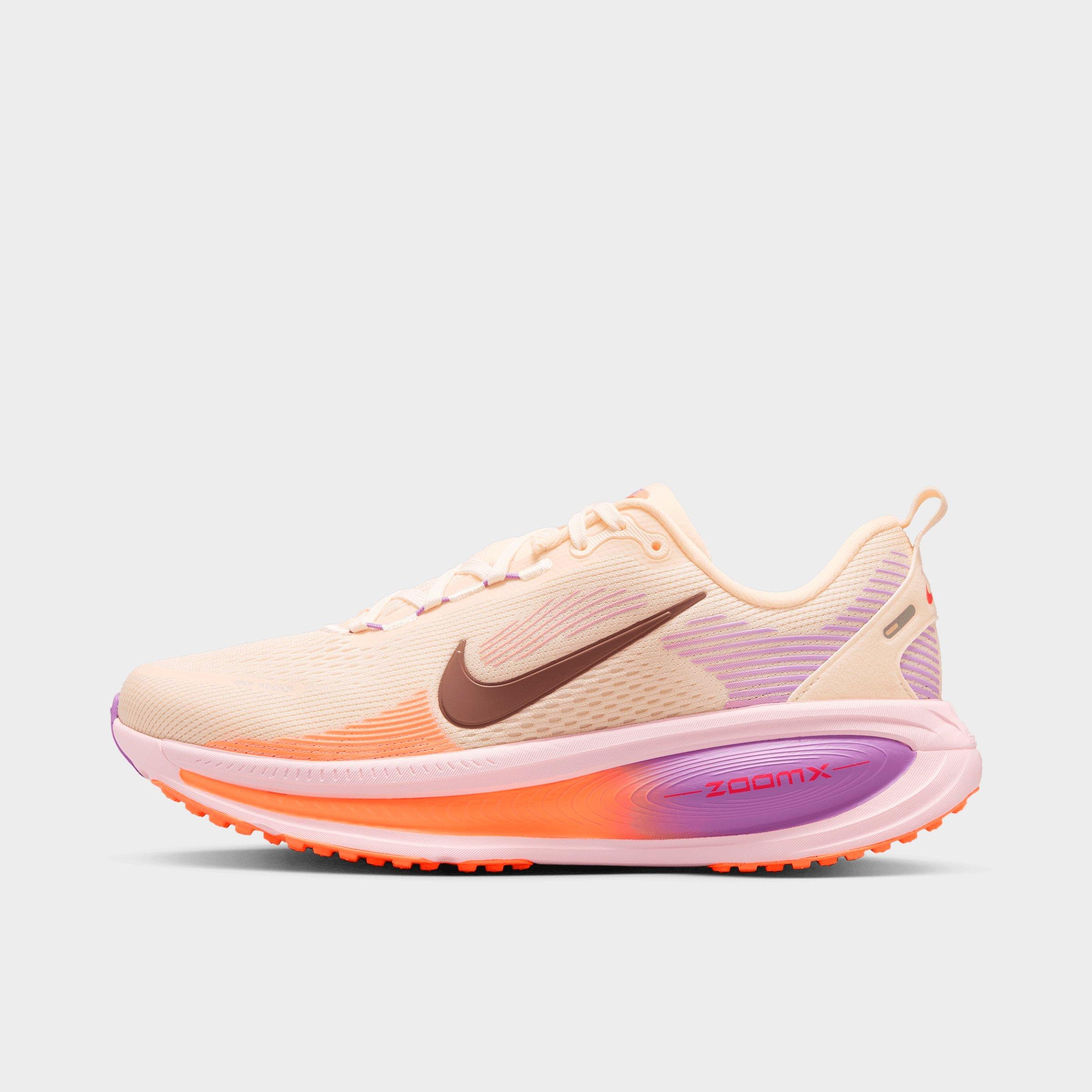 Click here for Nike Womens Vomero 18 Running Shoes in Chalk/Pink... prices