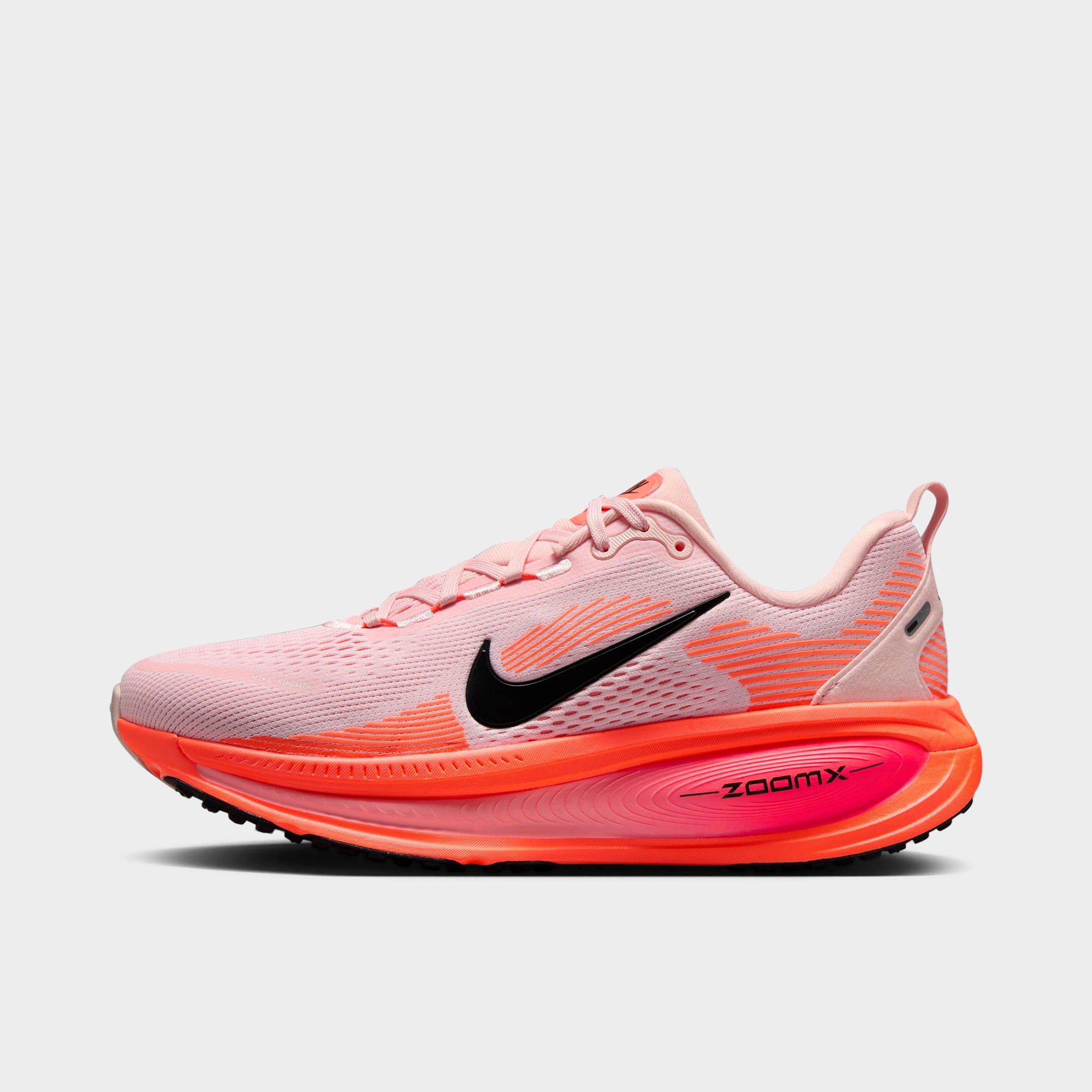 Click here for Nike Womens Vomero 18 Running Shoes in Echo Pink/B... prices