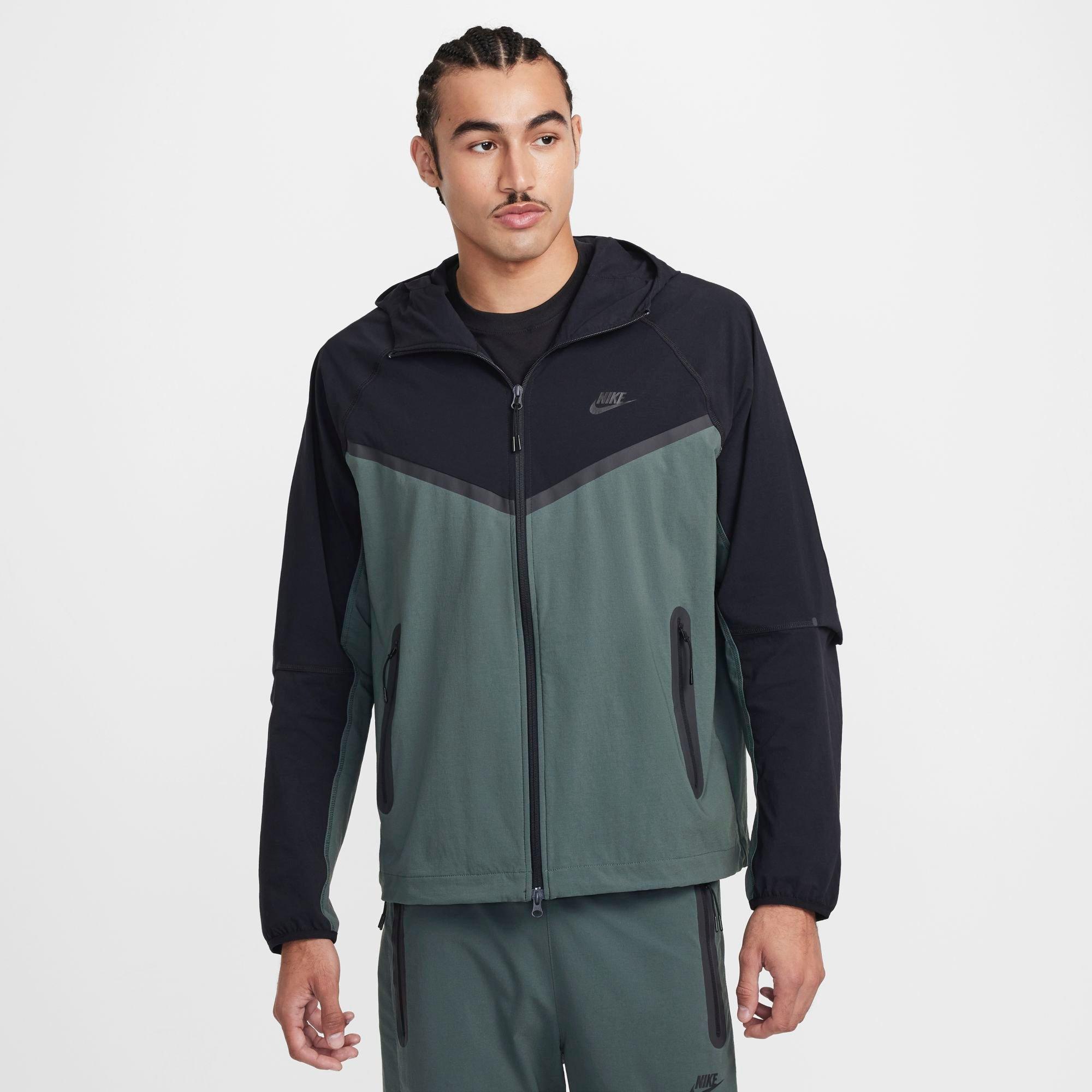Click here for Nike Mens Tech Windrunner Woven Full-Zip Jacket in... prices