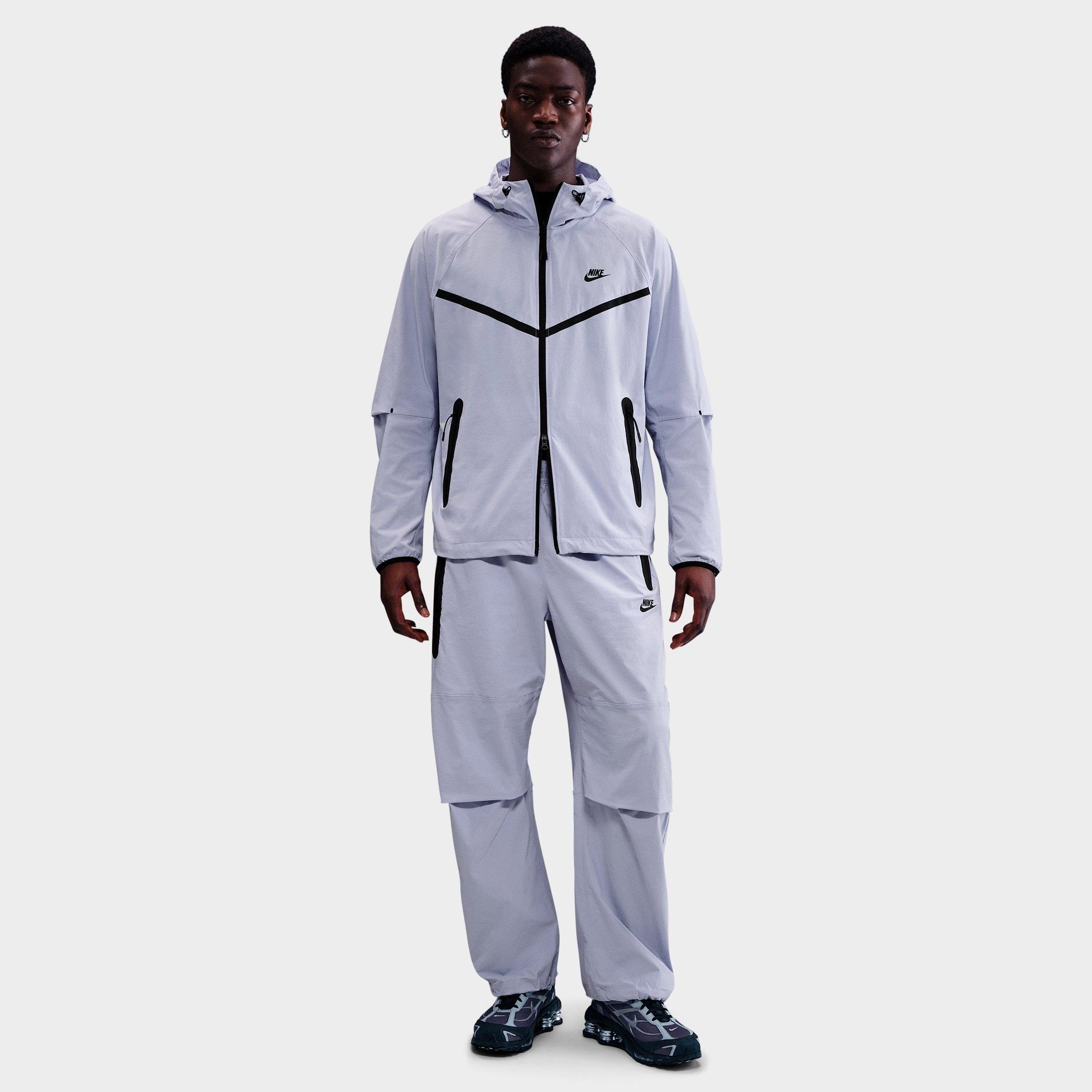 Click here for Nike Mens Tech Woven Oversized Pants in Ghost/Ghos... prices