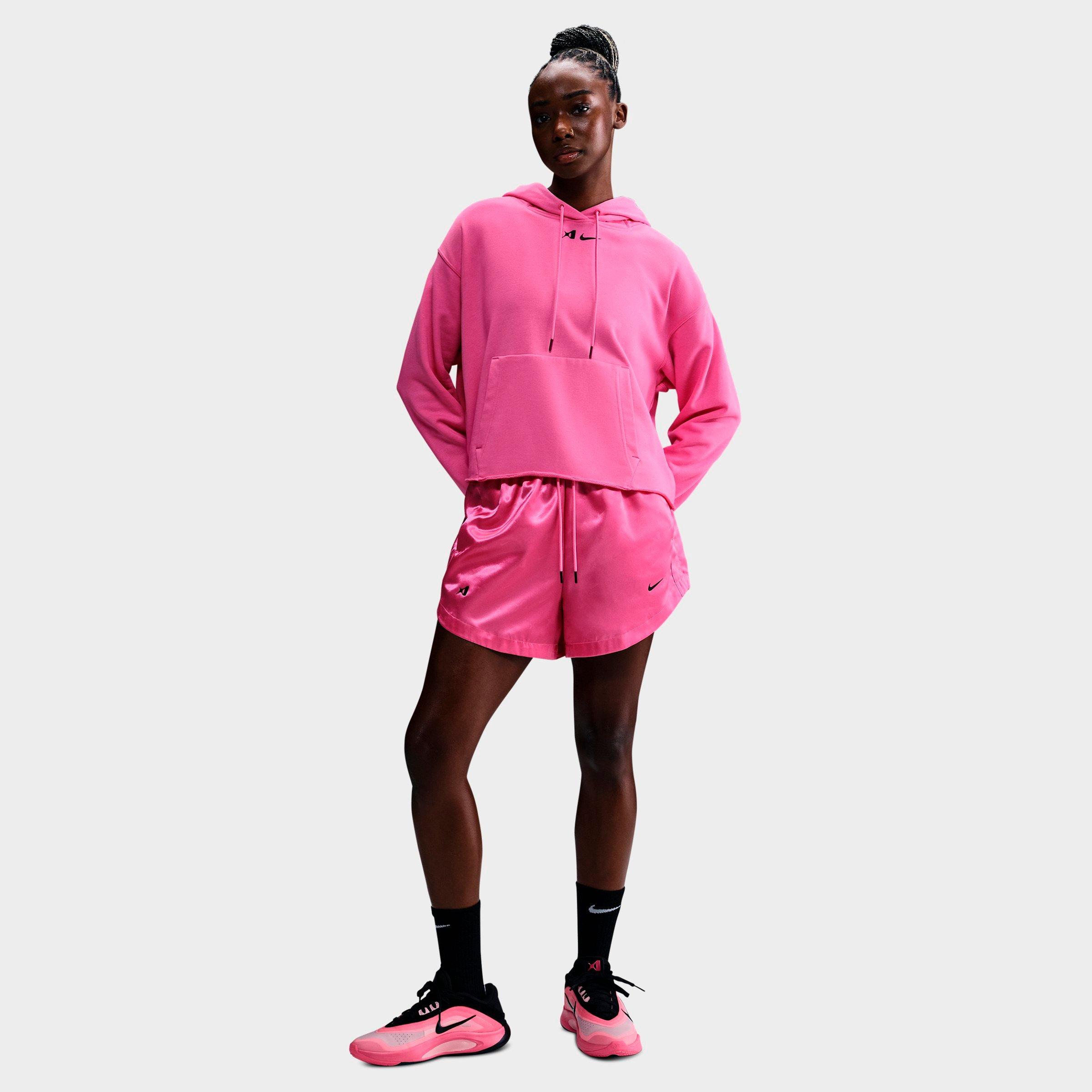 Click here for Nike Womens x Aja Wilson Oversized Cropped Basketb... prices