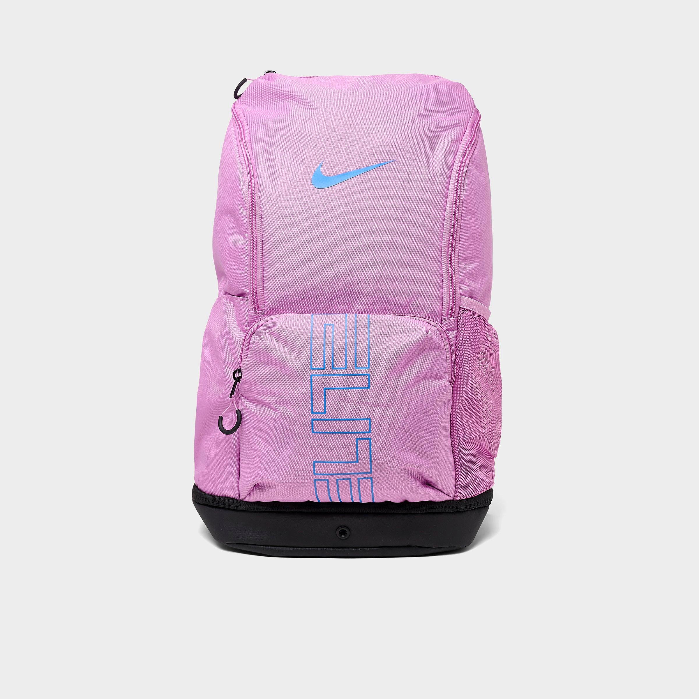 Click here for Nike Varsity Hoops Elite Backpack (32L) in pink/bl... prices