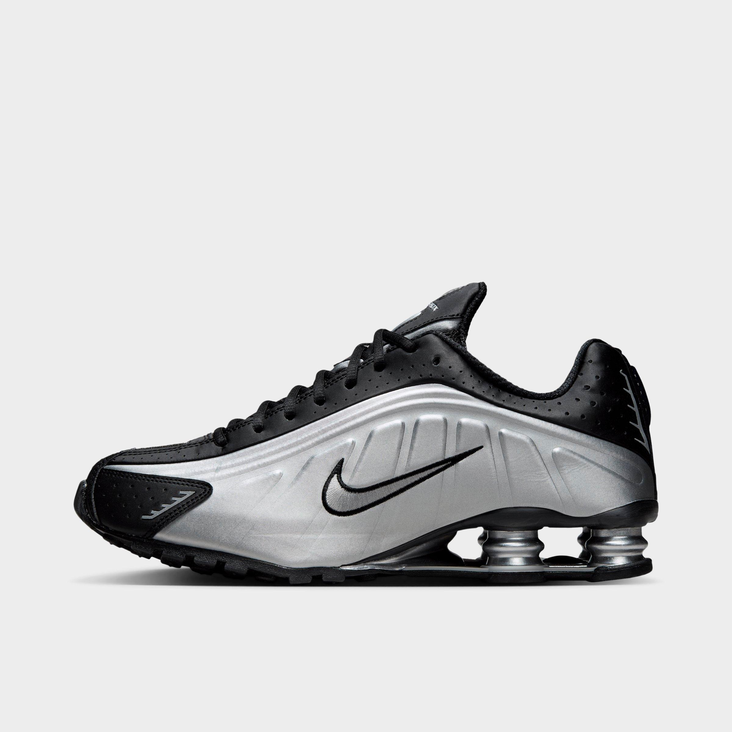 Click here for Nike Mens Shox R4 Casual Shoes in Metallic Silver/... prices