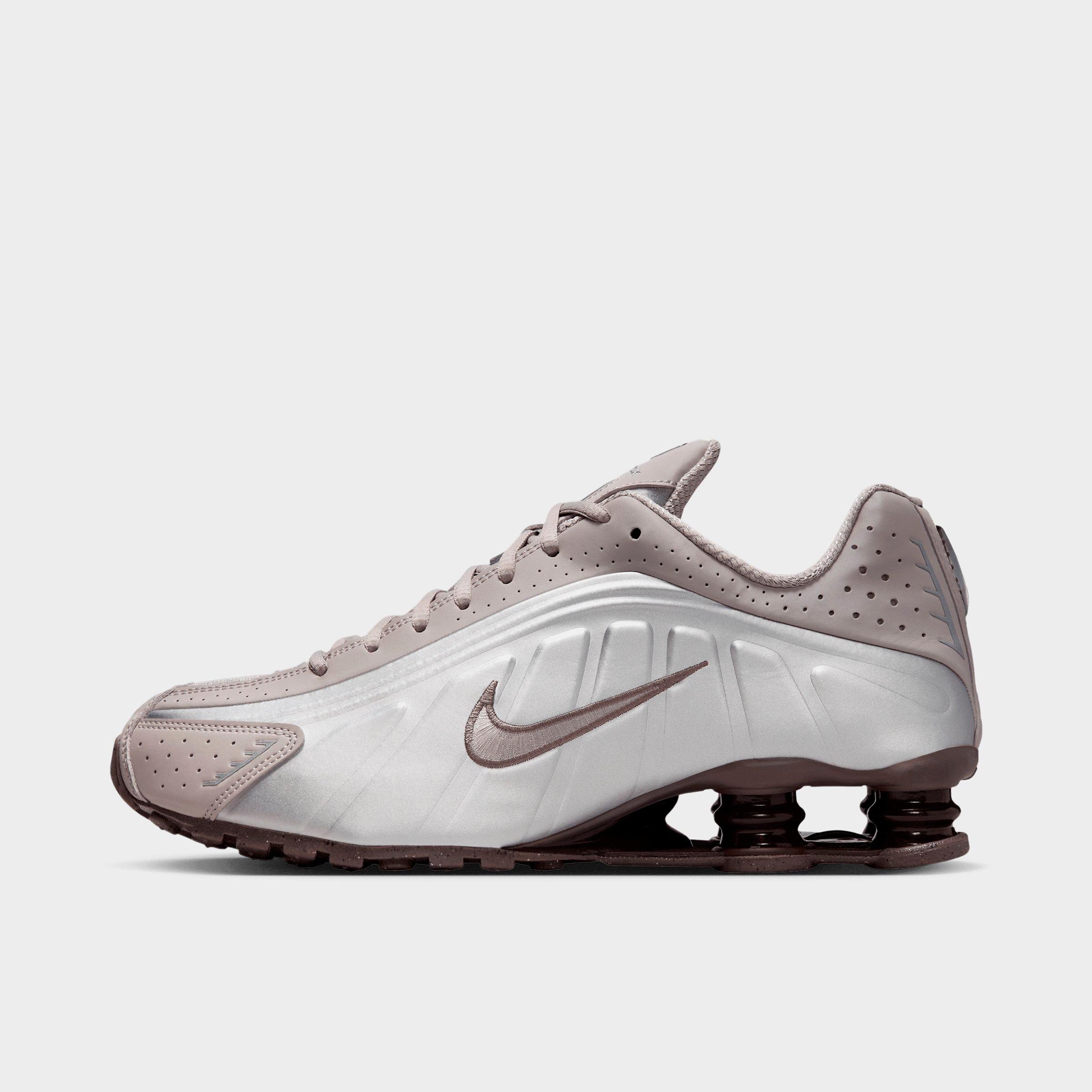 Click here for Nike Mens Shox R4 Casual Shoes in Cave Stone/Colle... prices