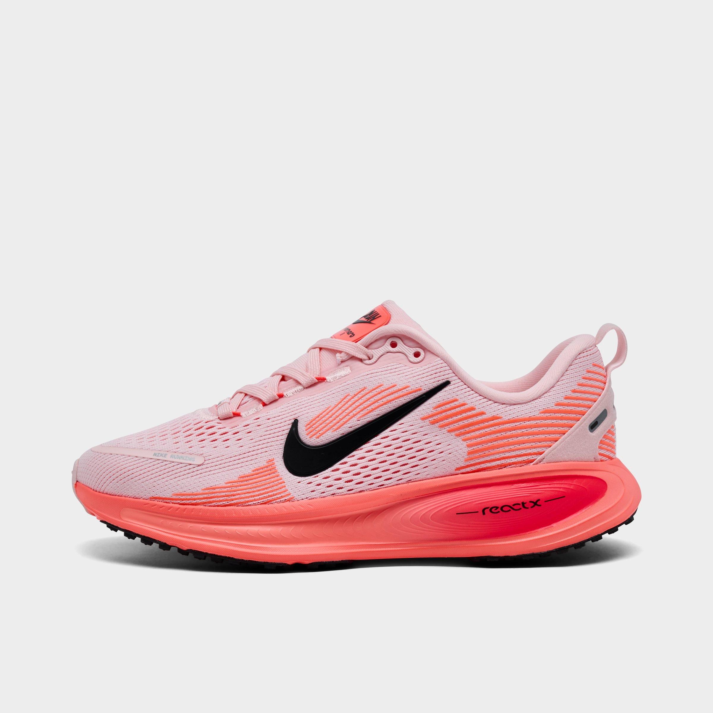Click here for Nike Big Kids Vomero 18 Running Shoes in Echo Pink... prices