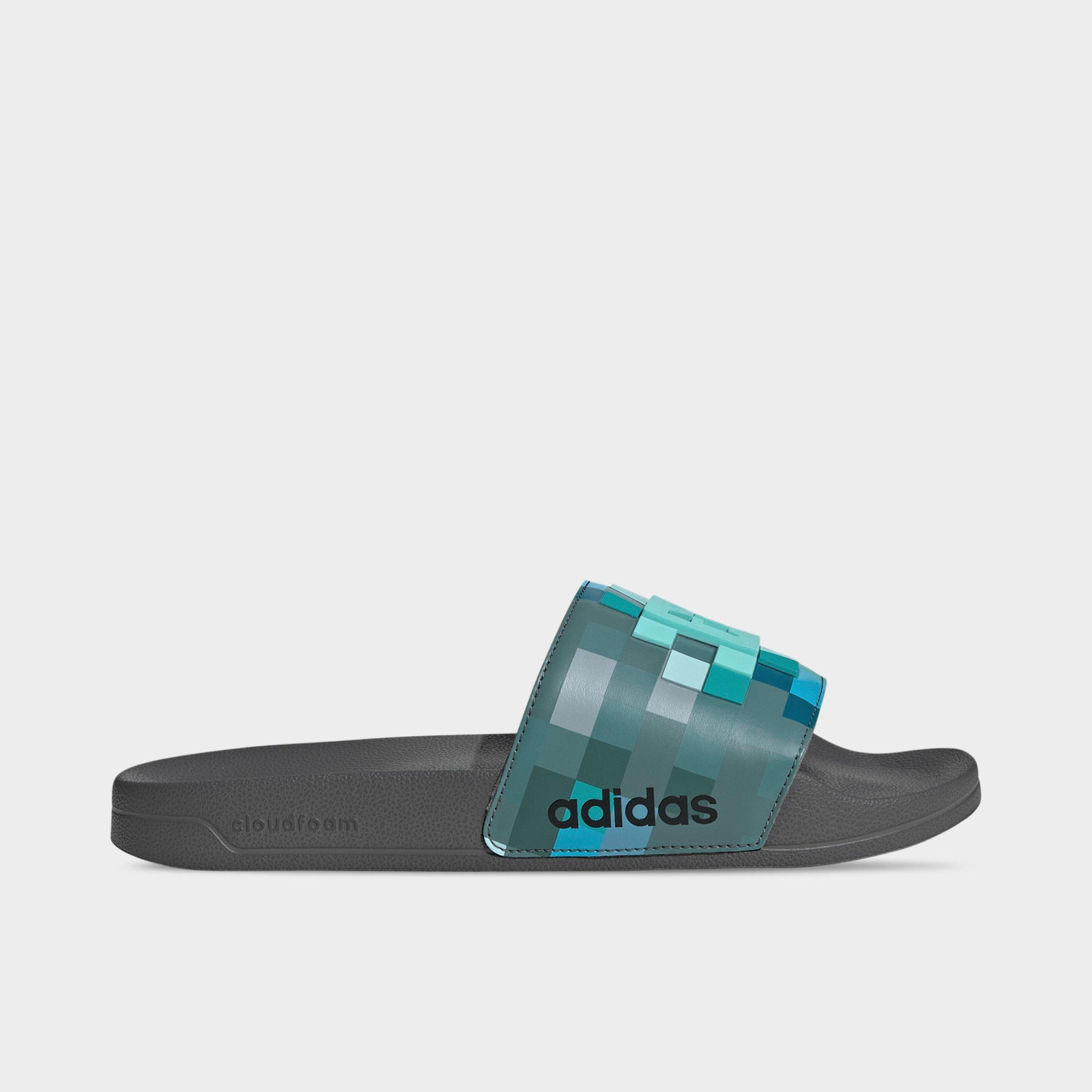 Click here for adidas Mens x Minecraft Adilette Shower Slide Sand... prices