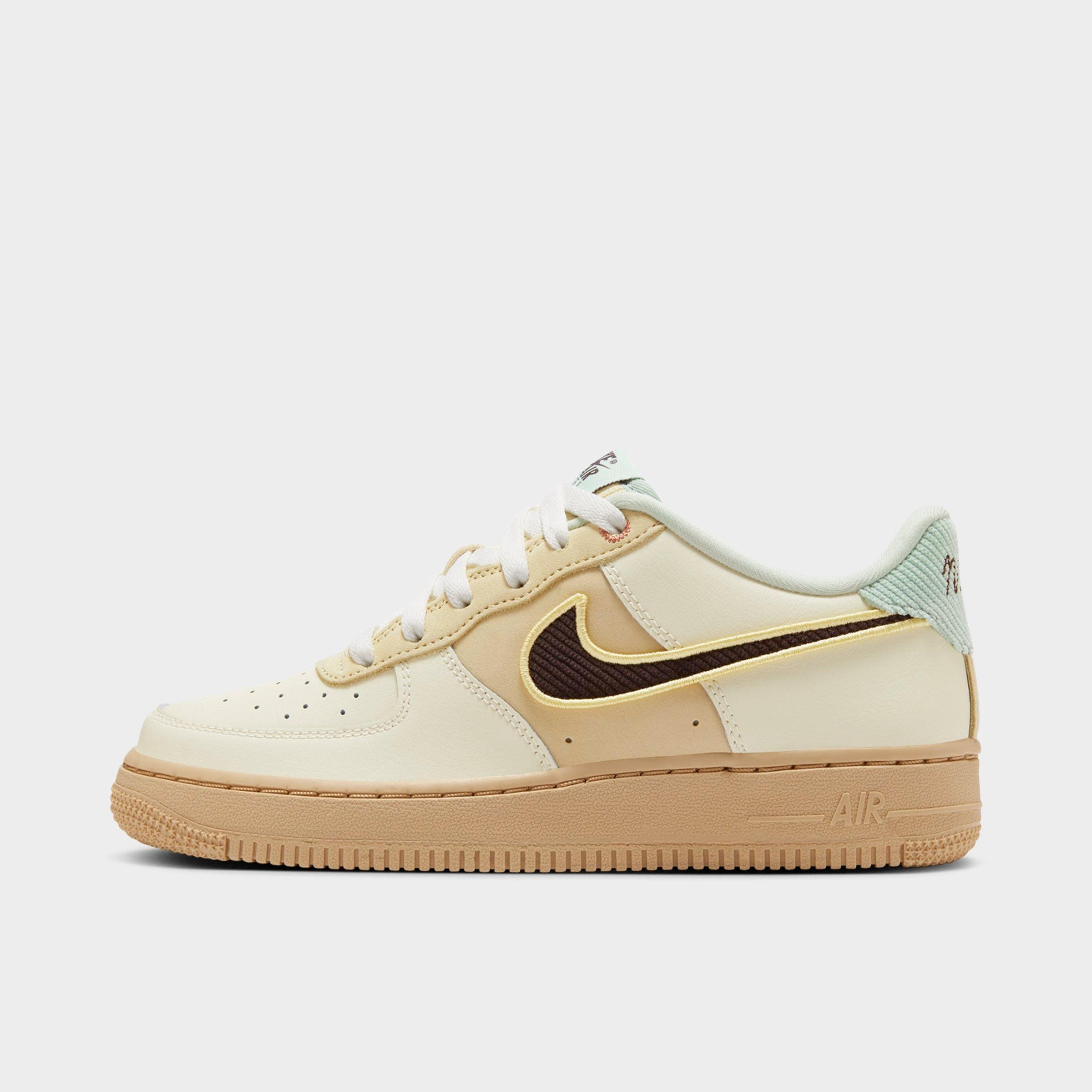 Click here for Nike Big Kids Air Force 1 LV8 Casual Shoes in Coco... prices