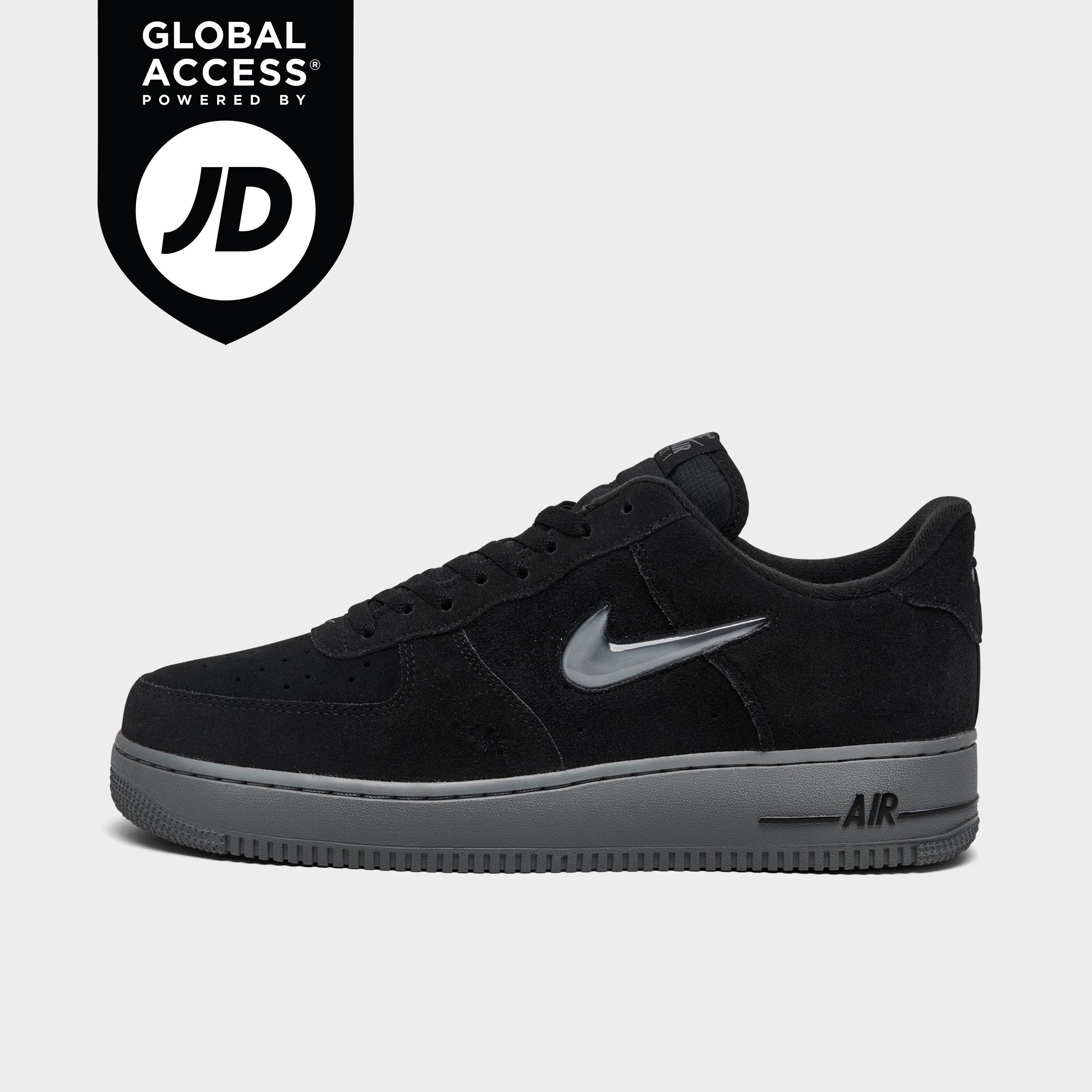 Click here for Nike Mens Air Force 1 Low Jewel Casual Shoes in Bl... prices