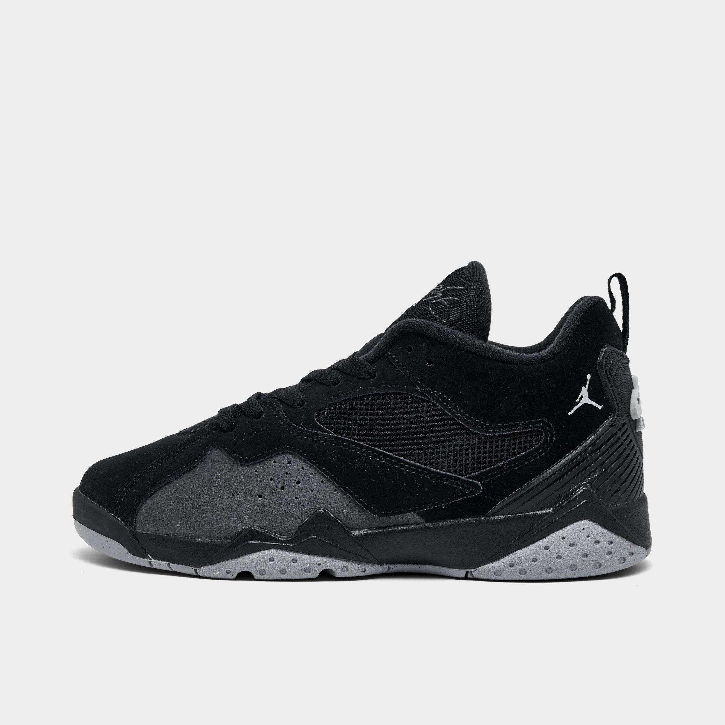 Click here for Jordan Big Kids Air MVP 92 Basketball Shoes in Bla... prices