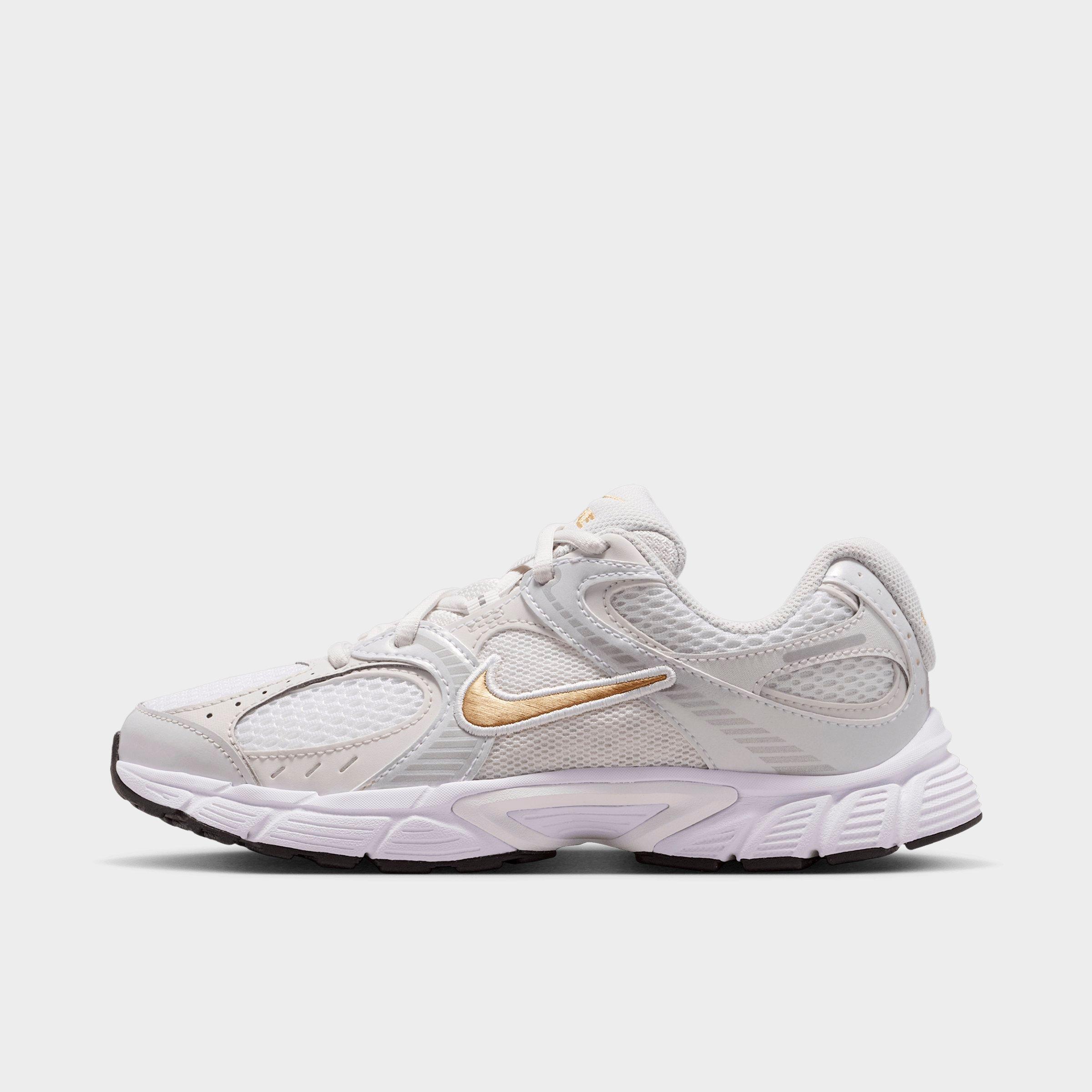 Click here for Nike Big Kids V5 RNR Casual Shoes in White/Metalli... prices