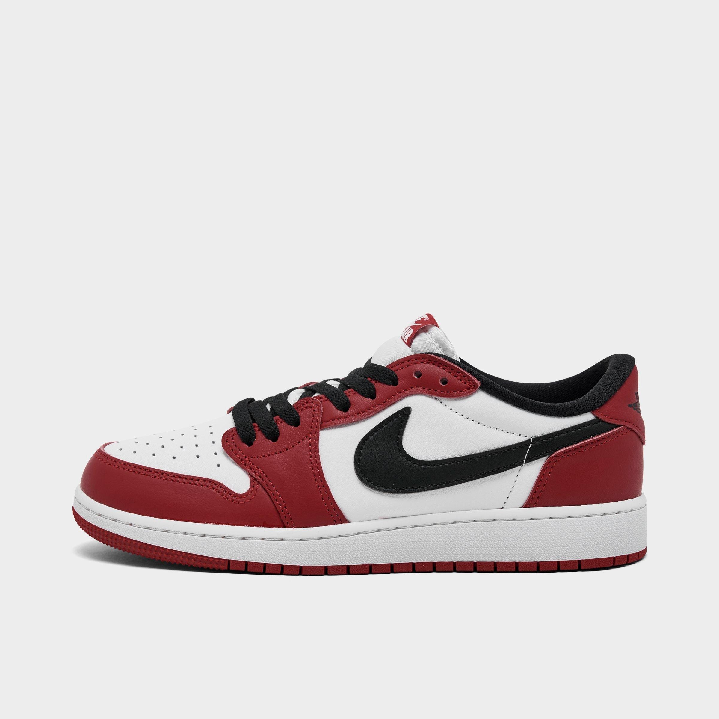 Click here for Jordan Big Kids Air Retro 1 Low OG Casual Shoes in... prices