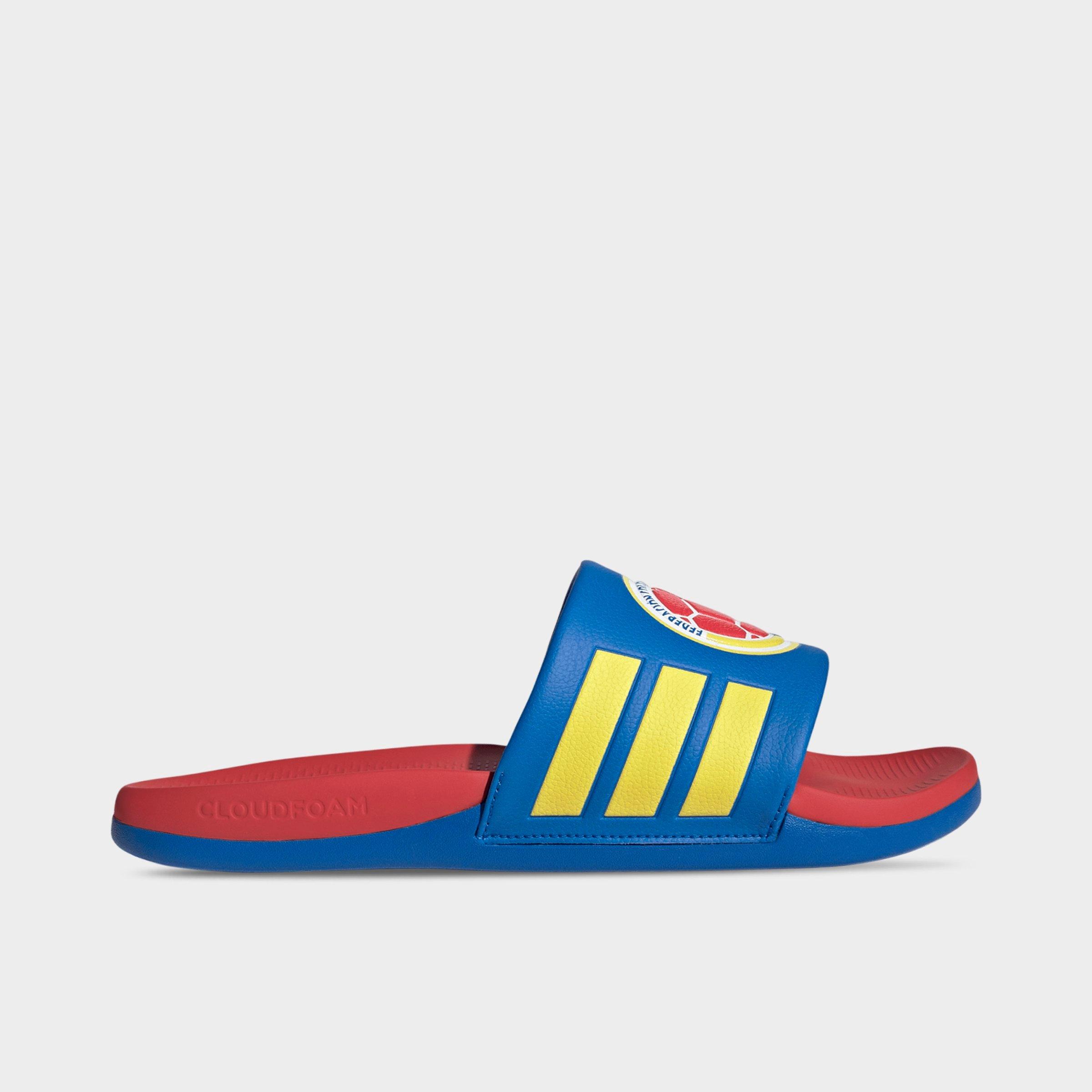 Click here for adidas Mens Colombia Adilette Comfort 2.0 Slide Sa... prices