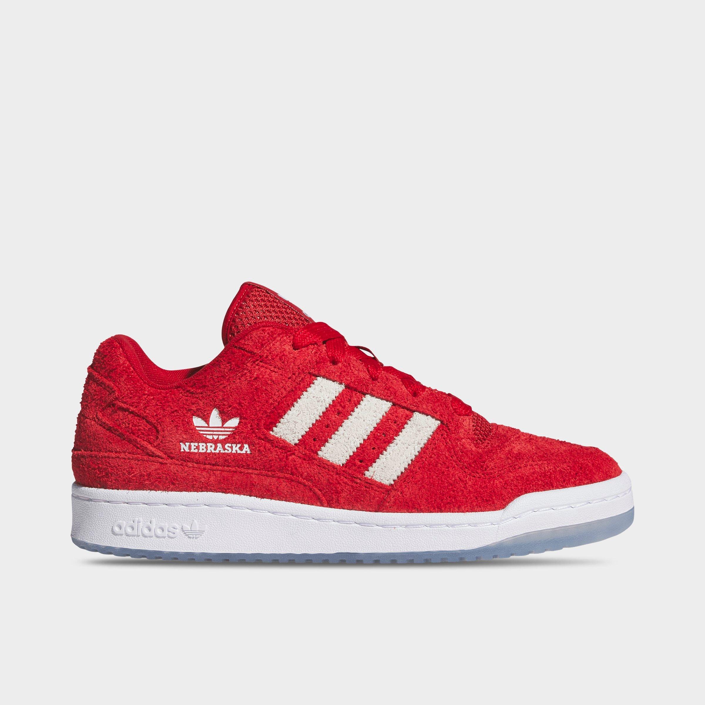Click here for adidas Mens Originals Forum Low CL Nebraska Cornhu... prices