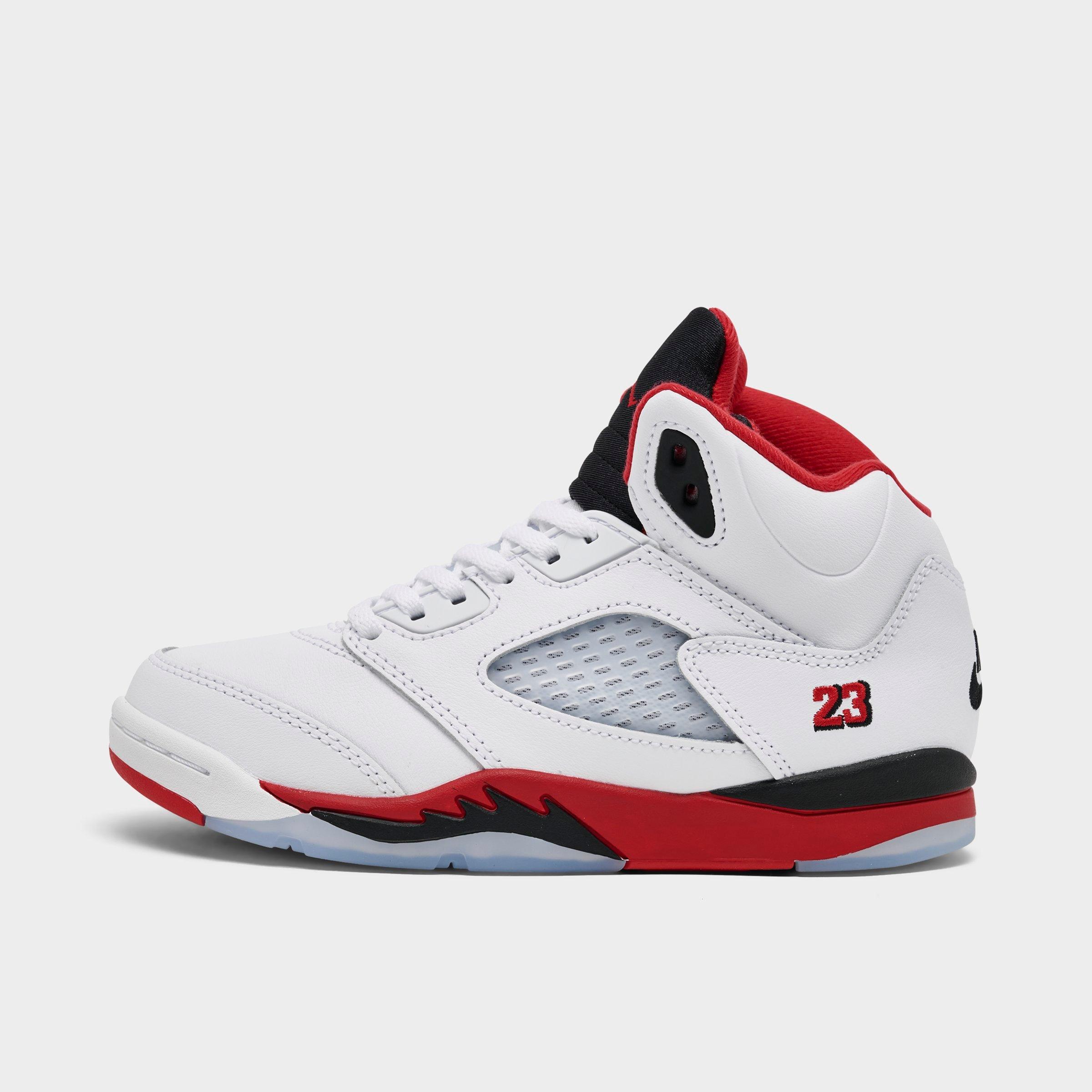 Click here for Jordan Little Kids Air Retro 5 Basketball Shoes in... prices