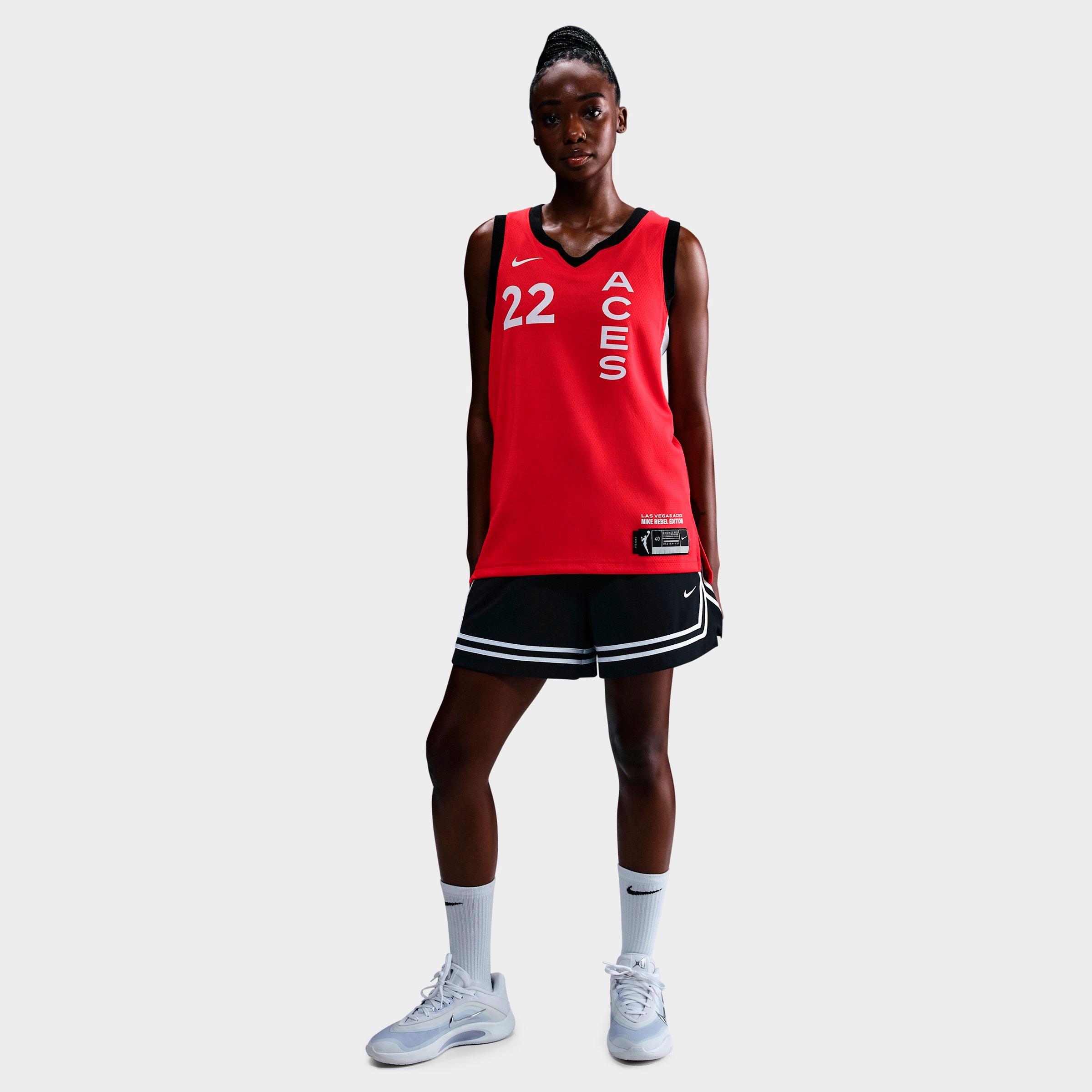 Click here for Nike Womens Dri-FIT Las Vegas Aces 2024 Rebel Edit... prices