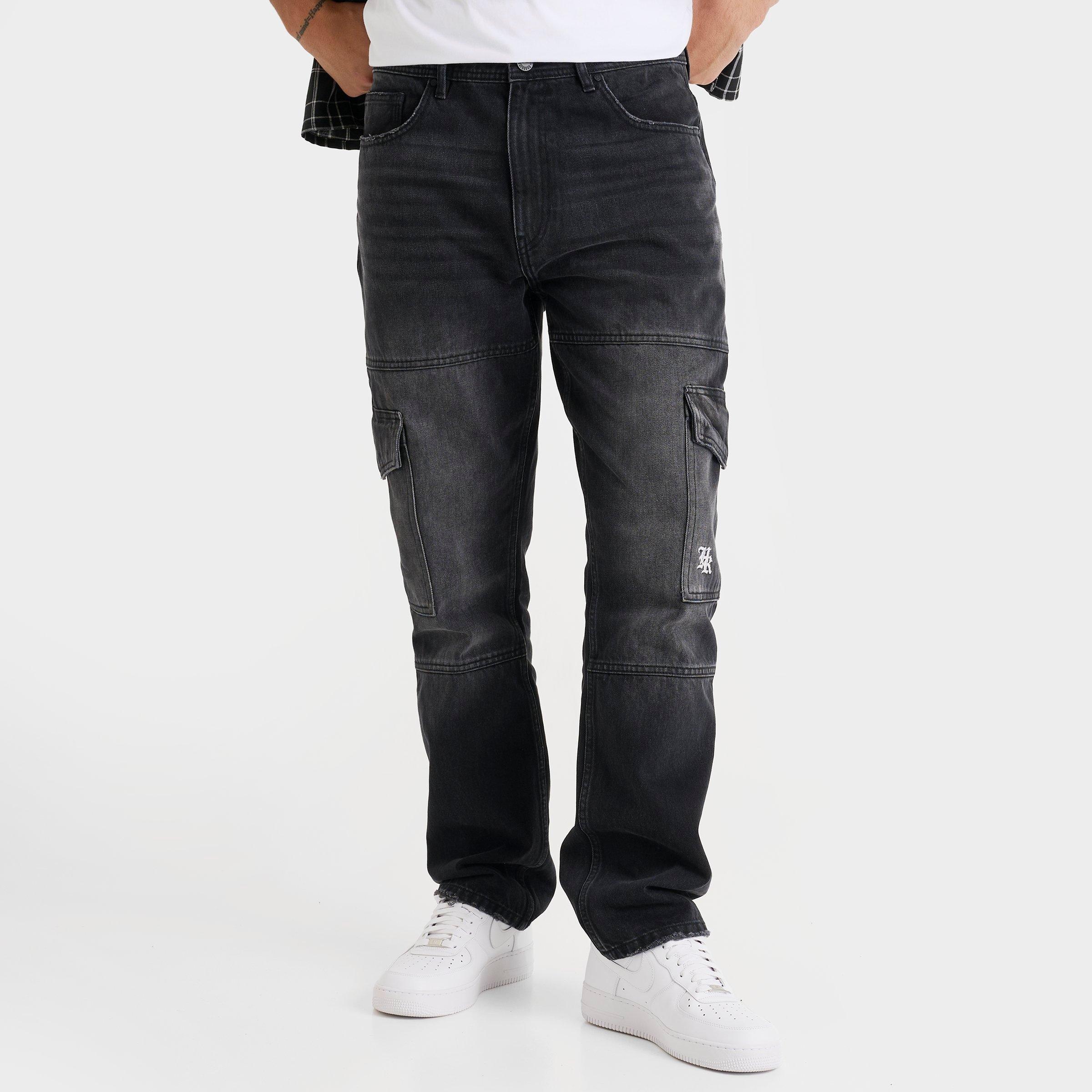 Click here for Hoodrich Mens Force Straight Loose Denim Jeans in... prices