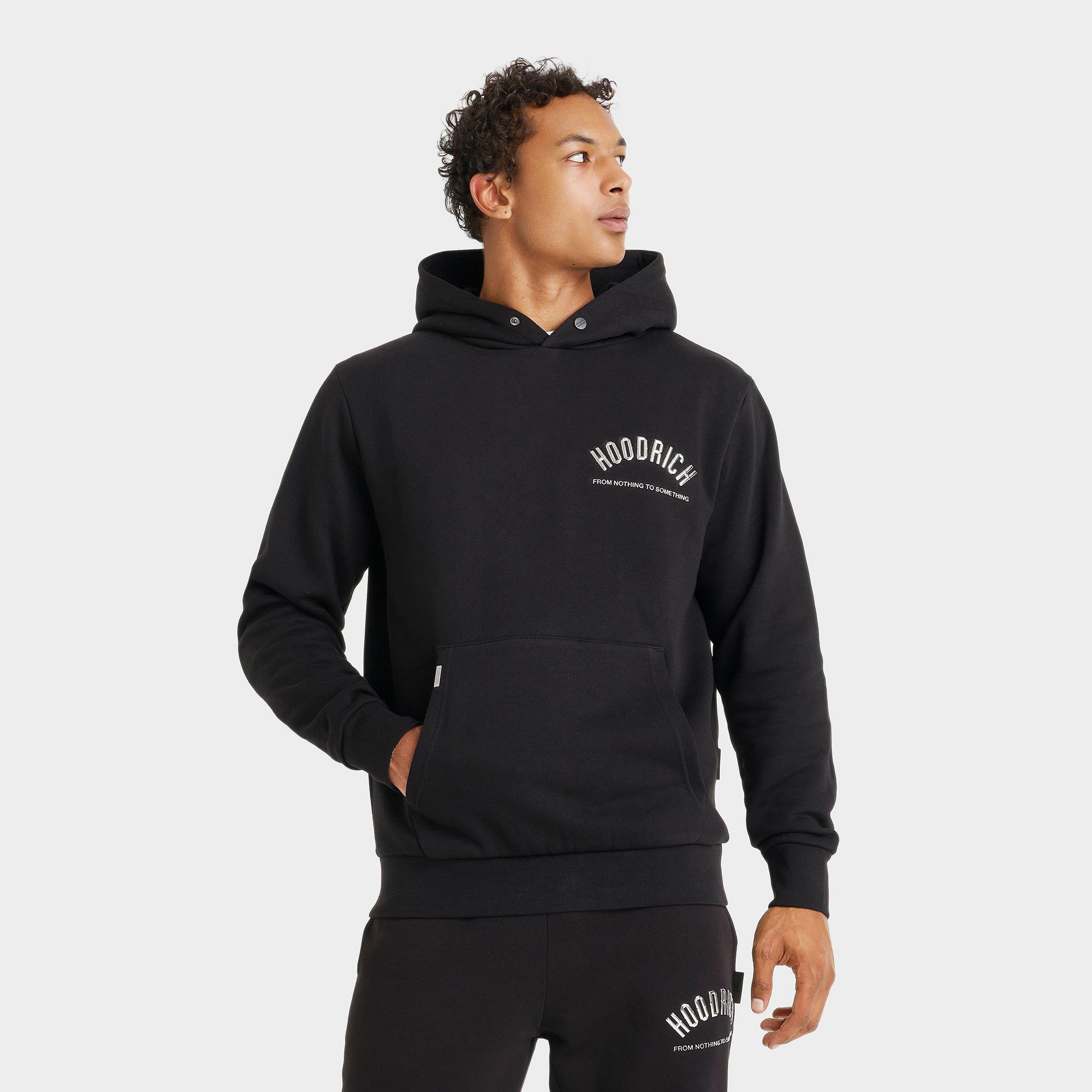 Click here for Hoodrich Mens Chromatic Hoodie in Black/Silver Chr... prices