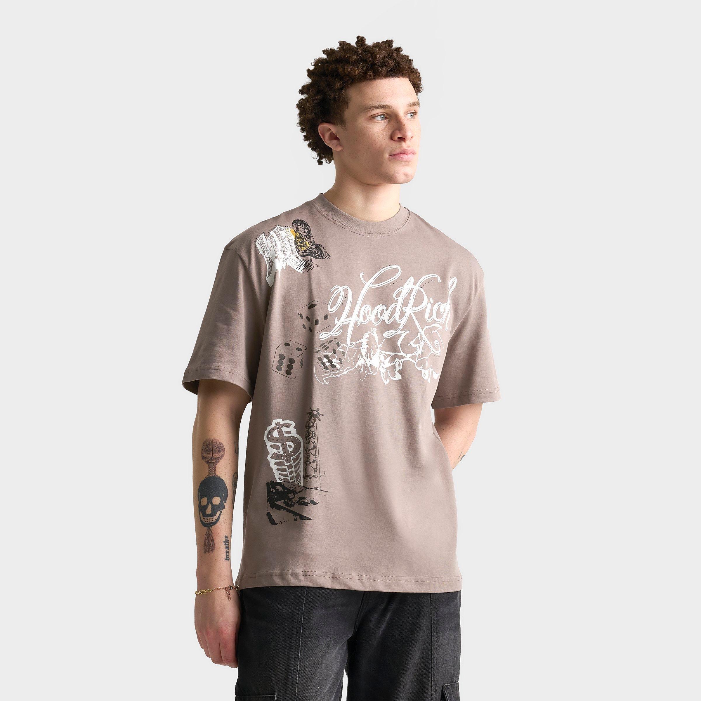 Click here for Hoodrich Mens Doodles Graphic T-Shirt in Driftwood... prices