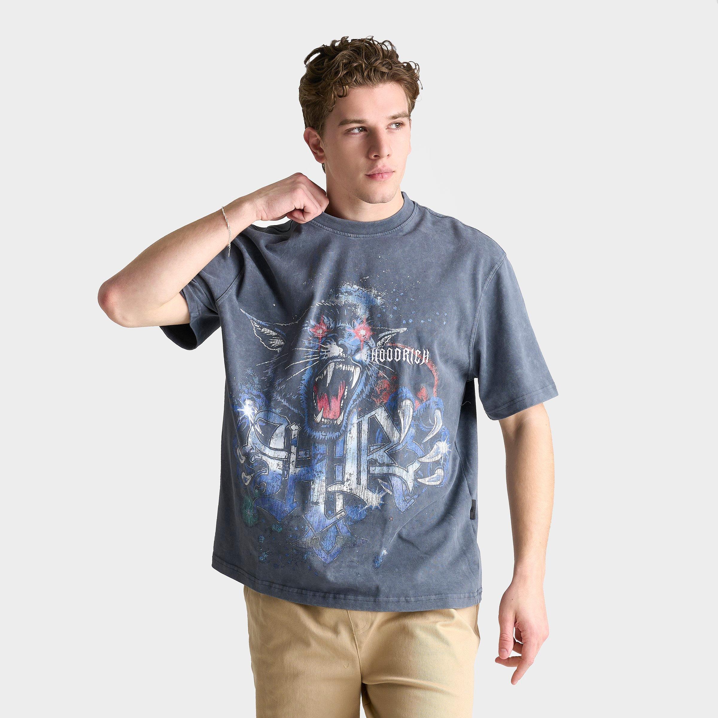 Click here for Hoodrich Mens Claw Wash Graphic T-Shirt in Ombre B... prices