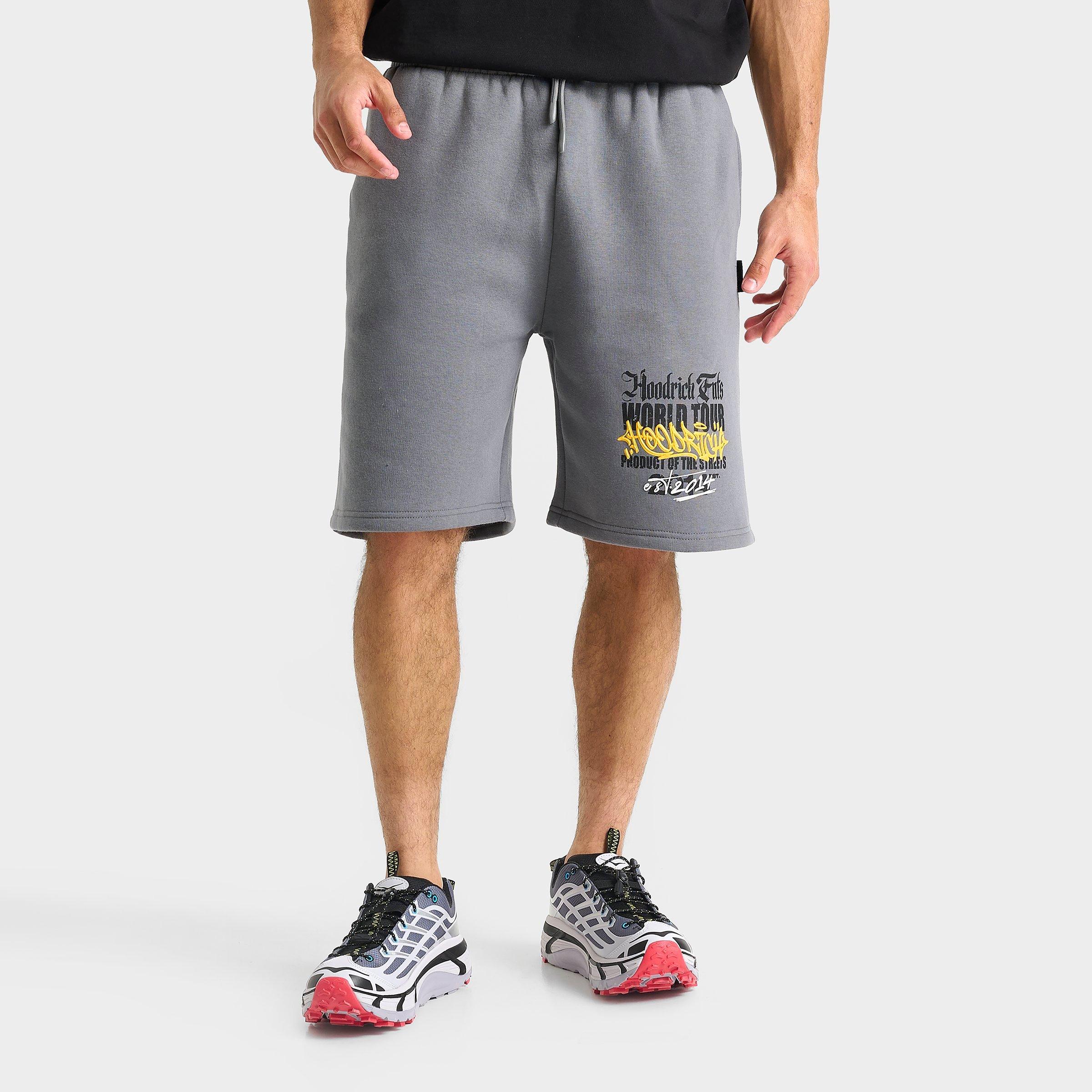 Click here for Hoodrich Mens World Tour Stamp Fleece Shorts in La... prices