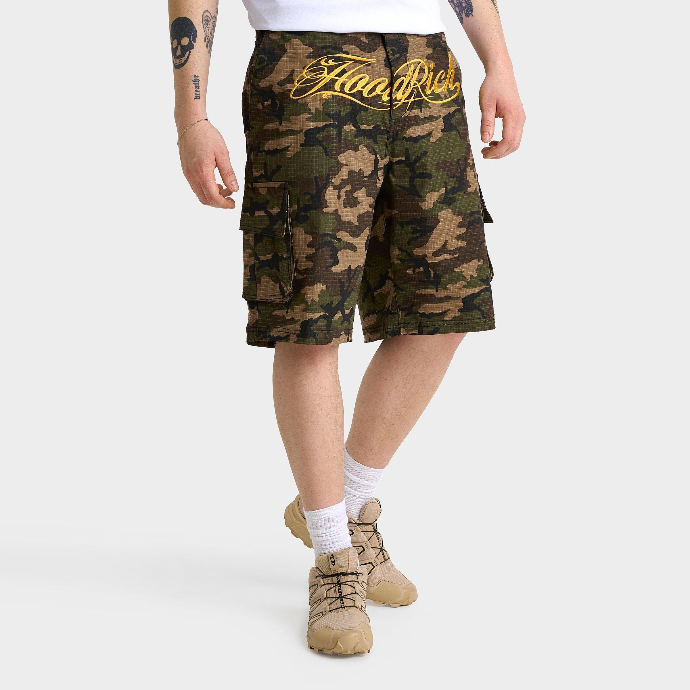 Click here for Hoodrich Mens Stamp Tag Camo Cargo Shorts Size: Me... prices