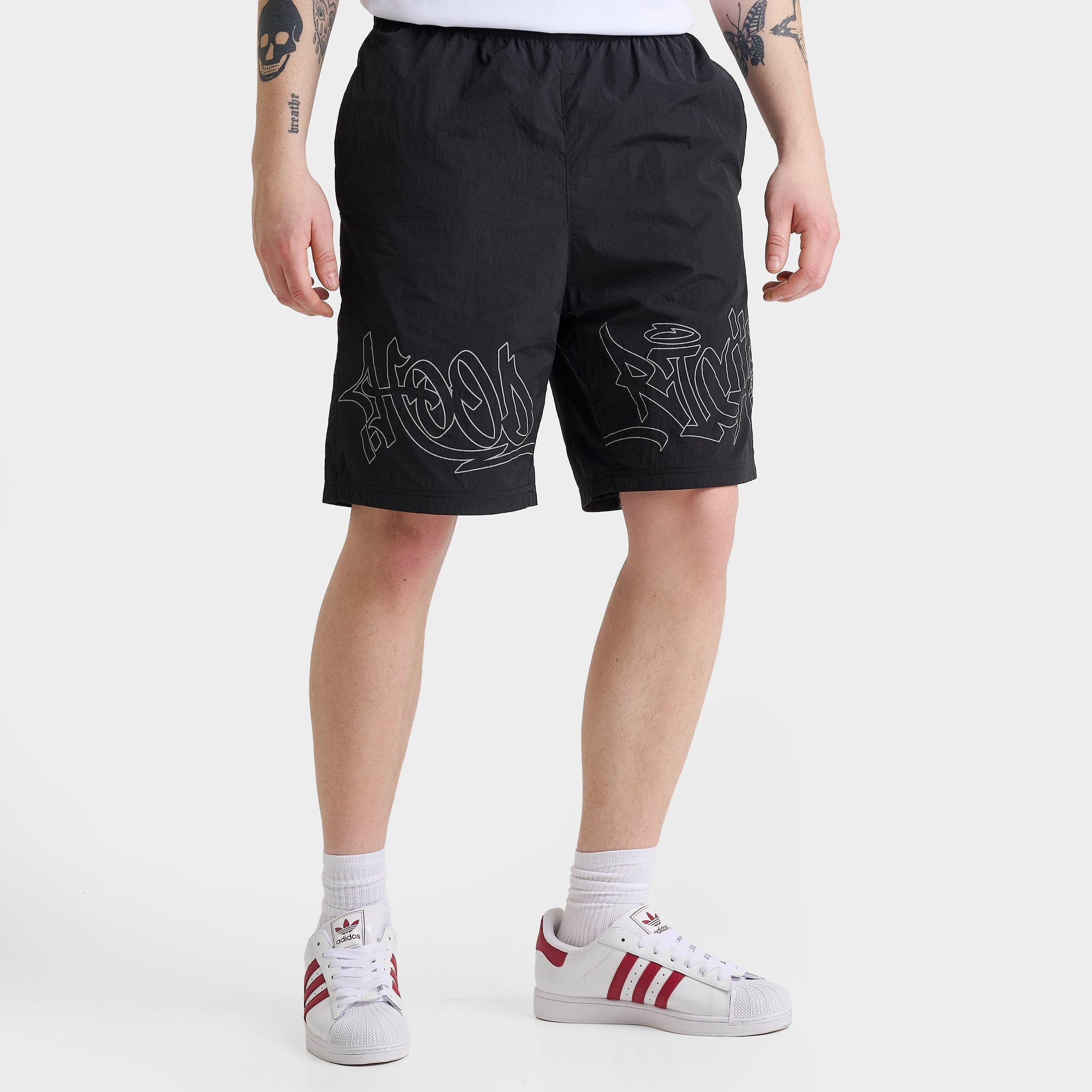 Click here for Hoodrich Mens Spectral Woven Shorts in Black Acid... prices