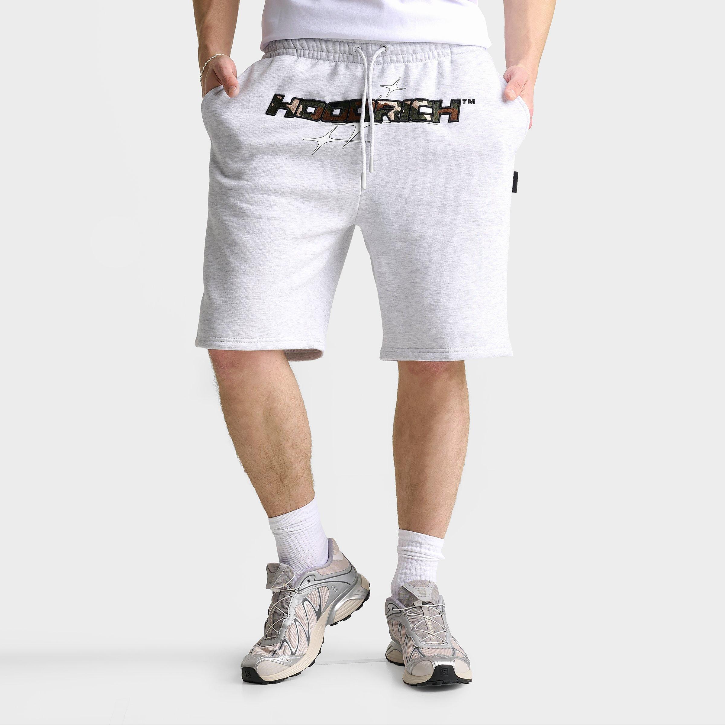 Click here for Hoodrich Mens Ryder Fleece Shorts in Grey Heather/... prices