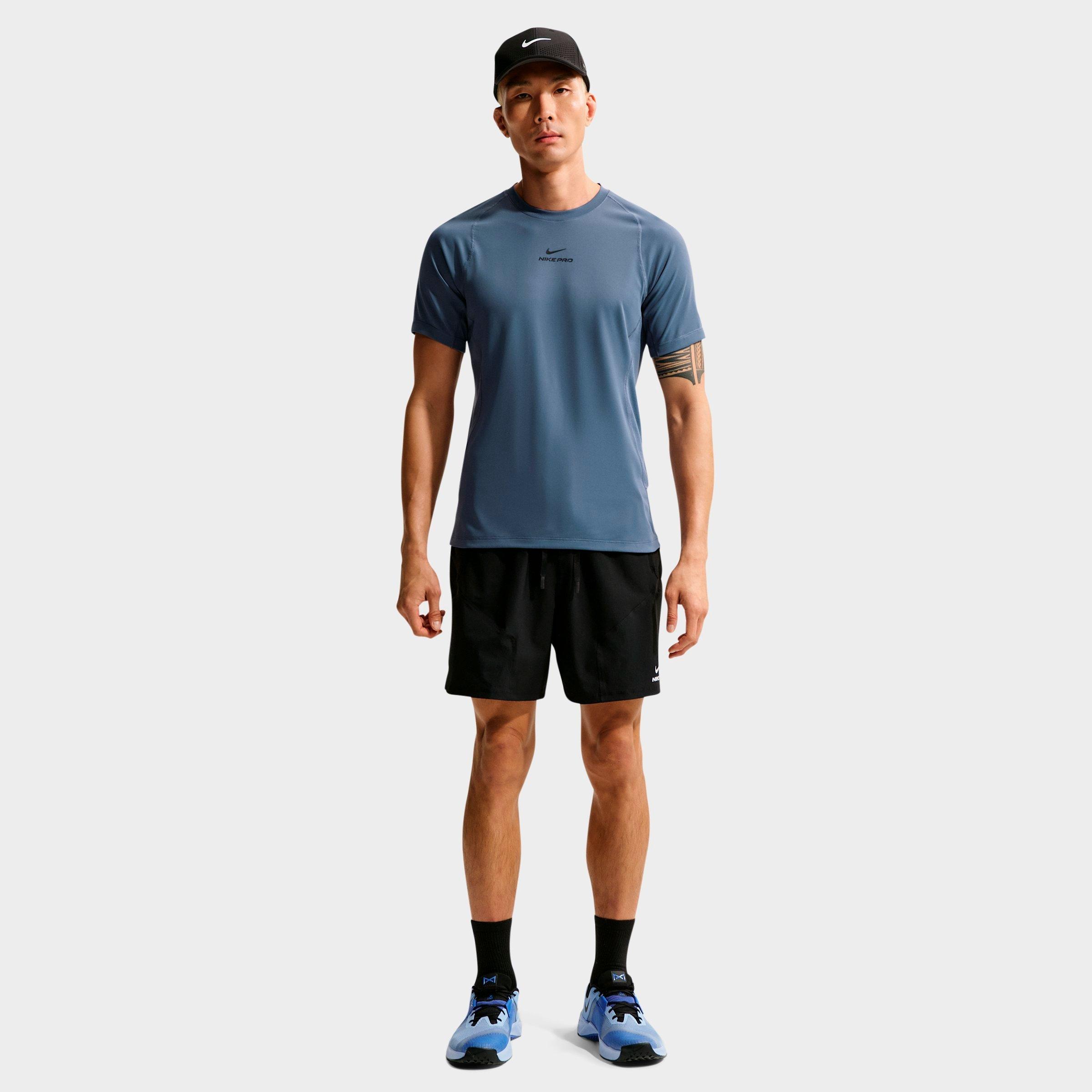 Click here for Nike Mens Pro Dri-FIT Training Top in Diffused Blu... prices