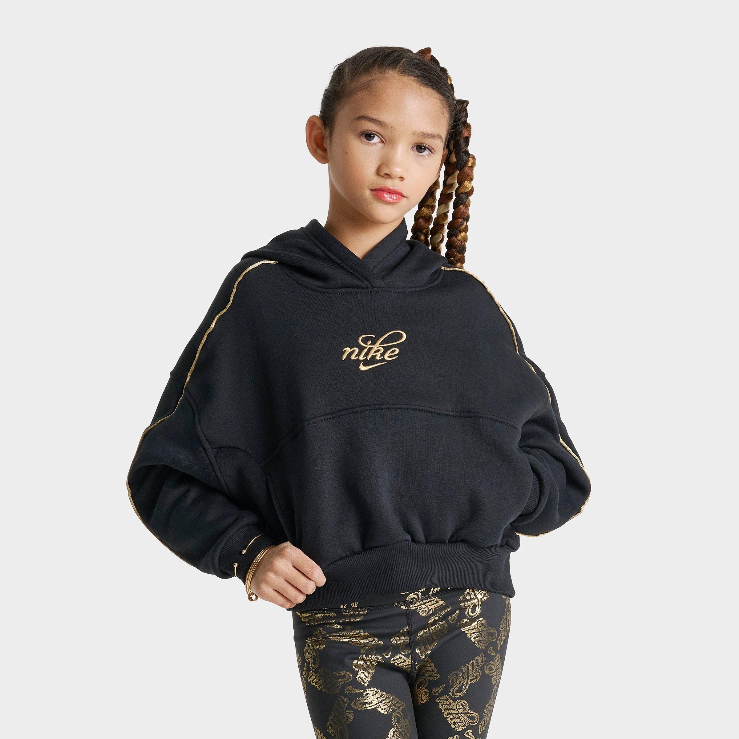Click here for Nike Girls 7-16 Sportswear Boxy Long-Sleeve Hoodie... prices